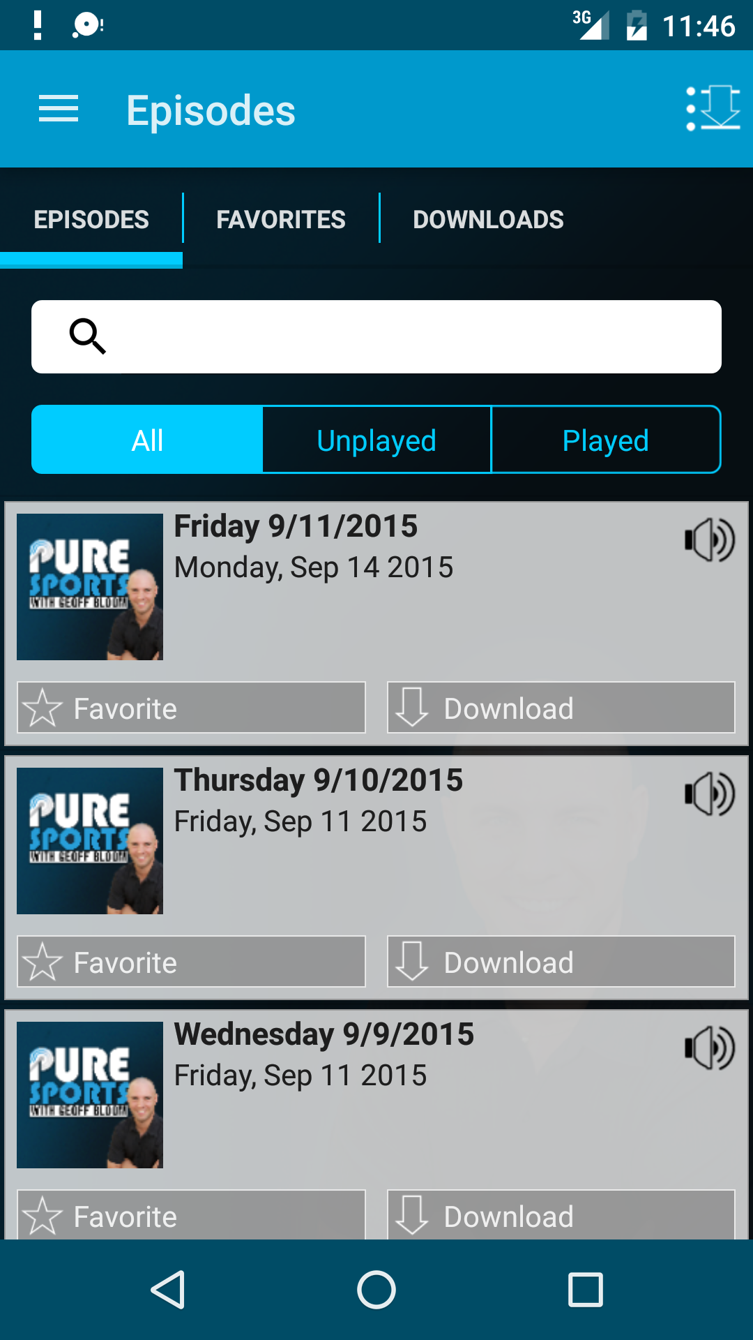 Pure Sports with Geoff Bloom - App on Amazon Appstore