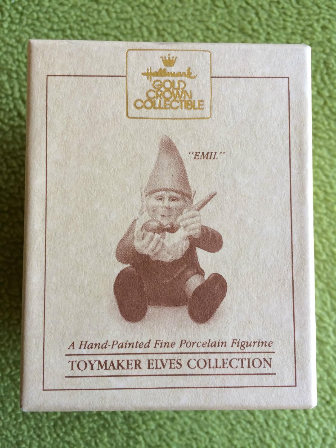 Amazon.com: Hallmark Toymaker Elves Collection 1987 EMIL the painter ...