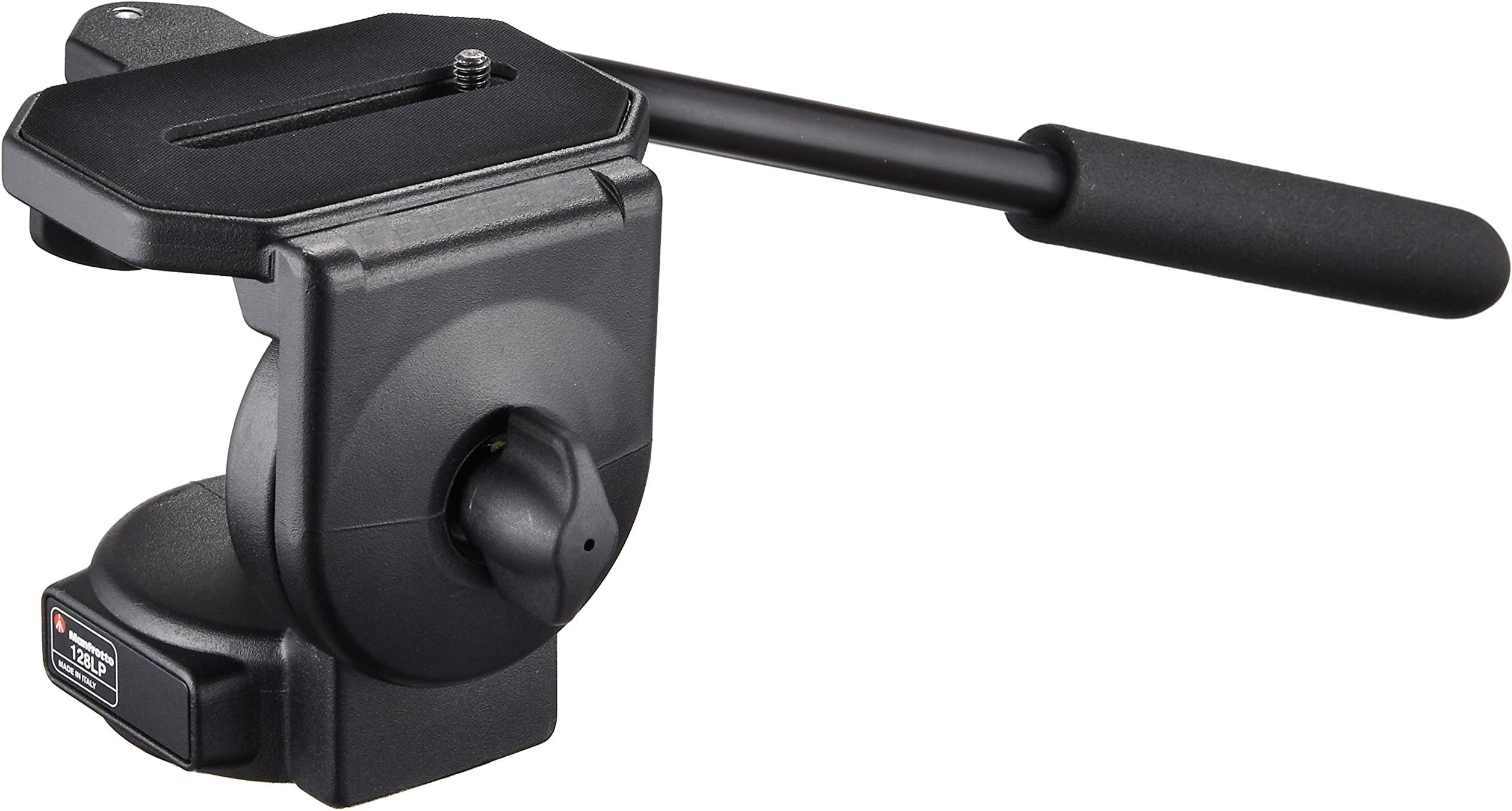 Manfrotto 128LP Micro Fluid Video Head, For Lightweight Video Cameras ...