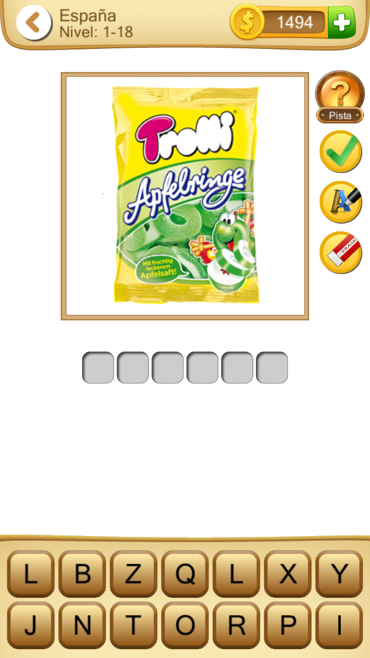 Aplicación Adivina la Comida en Amazon Appstore