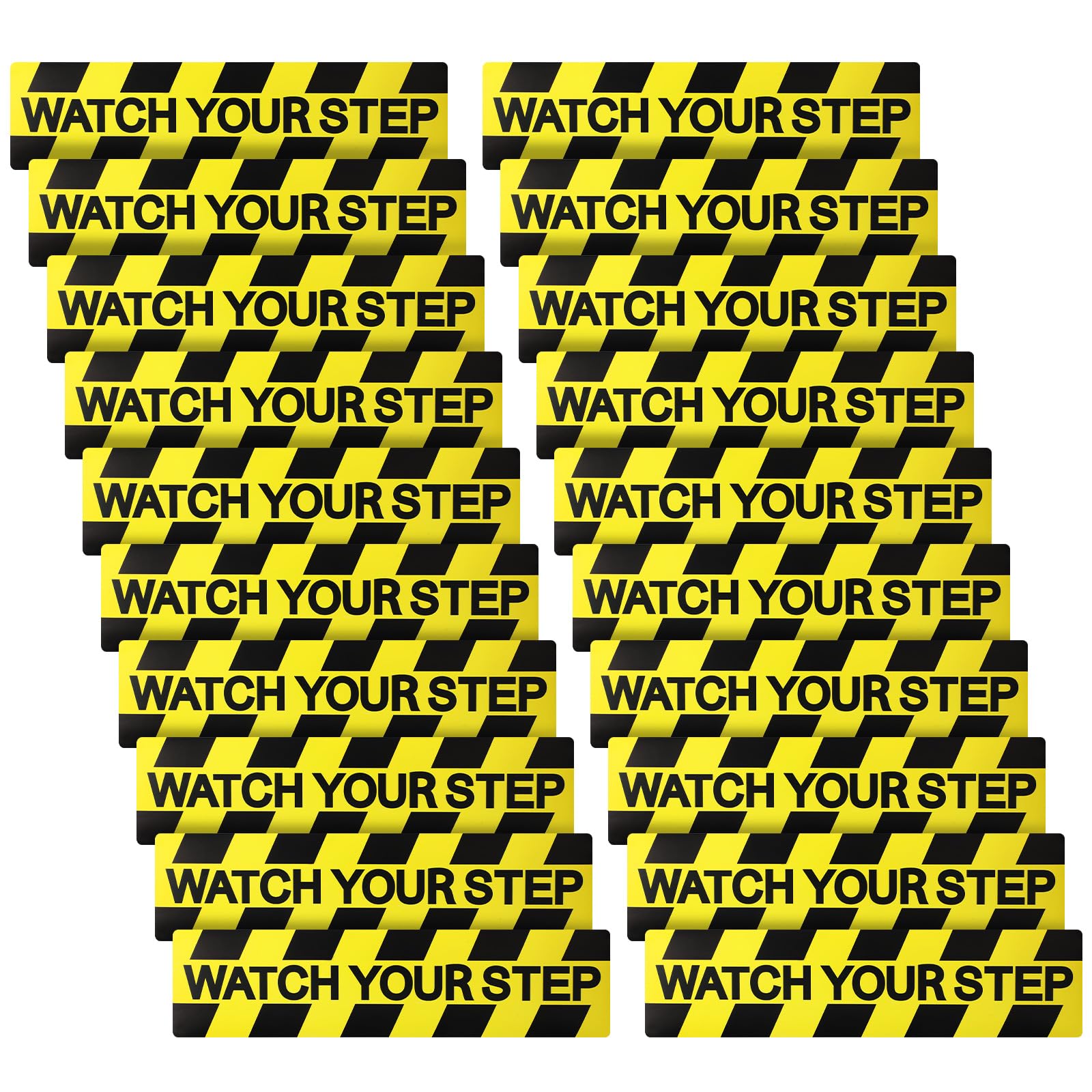 Amazon.com: Skyygemm Watch Your Step Floor Decals Stickers 20 x 5 Inch ...