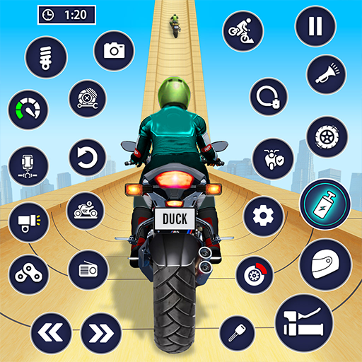 Mega Ramp Bike Stunt Master 3D GT Racing : Bike Games:Amazon.com ...