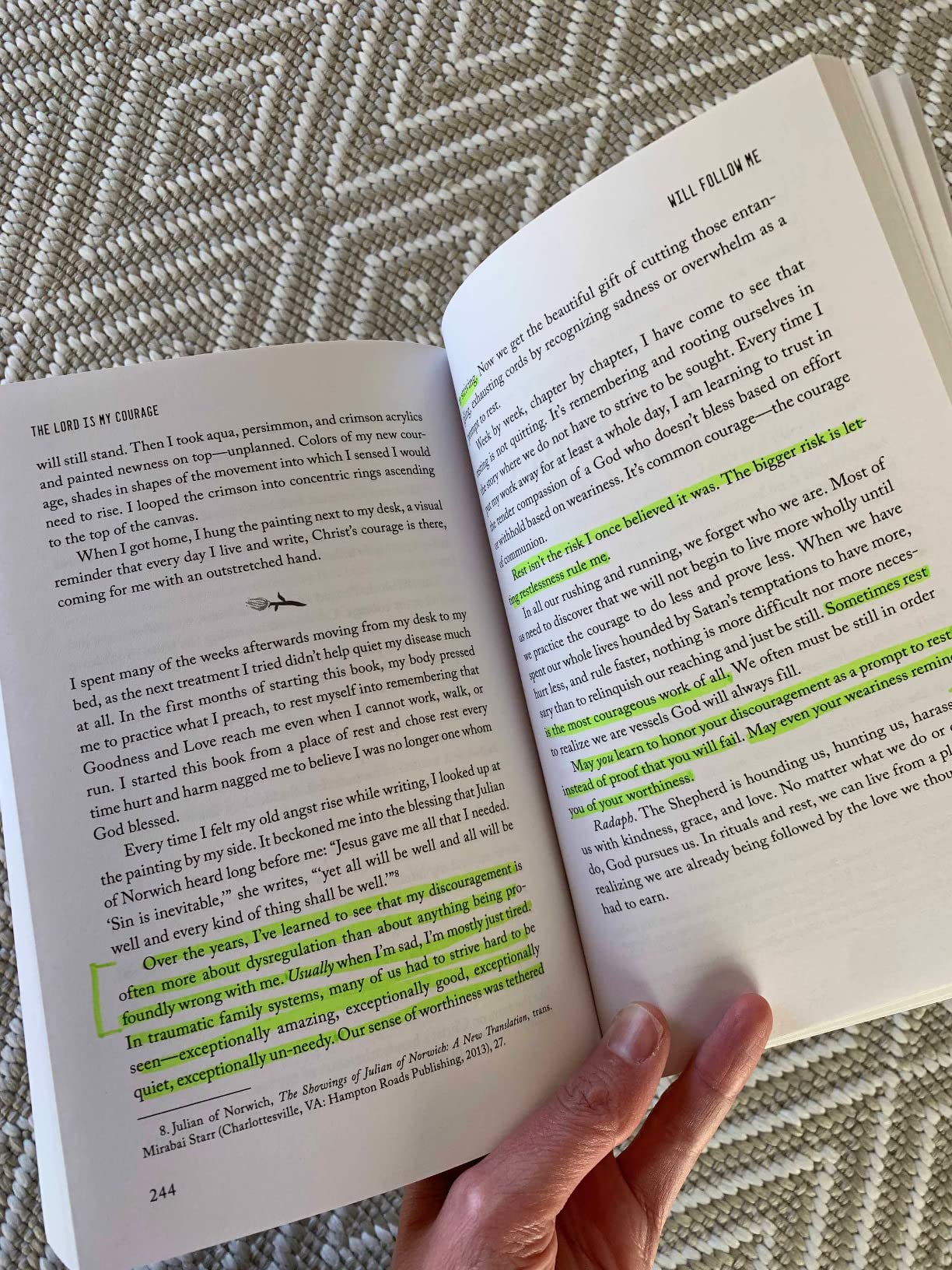 The Lord Is My Courage: Stepping Through the Shadows of Fear Toward the ...