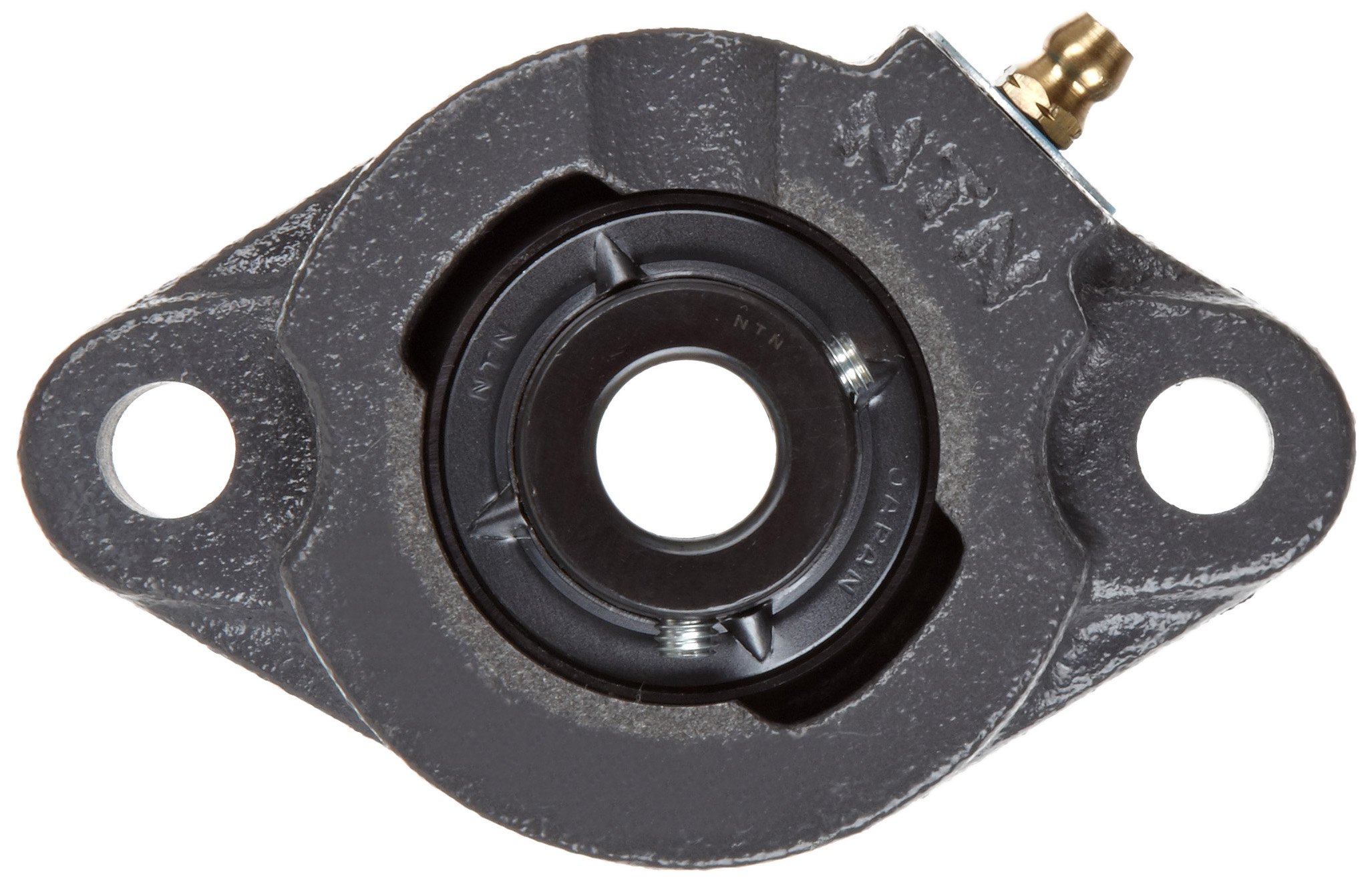 NTN UCFL212D1 Light Duty Flange Bearing 2 Bolts Setscrew Lock