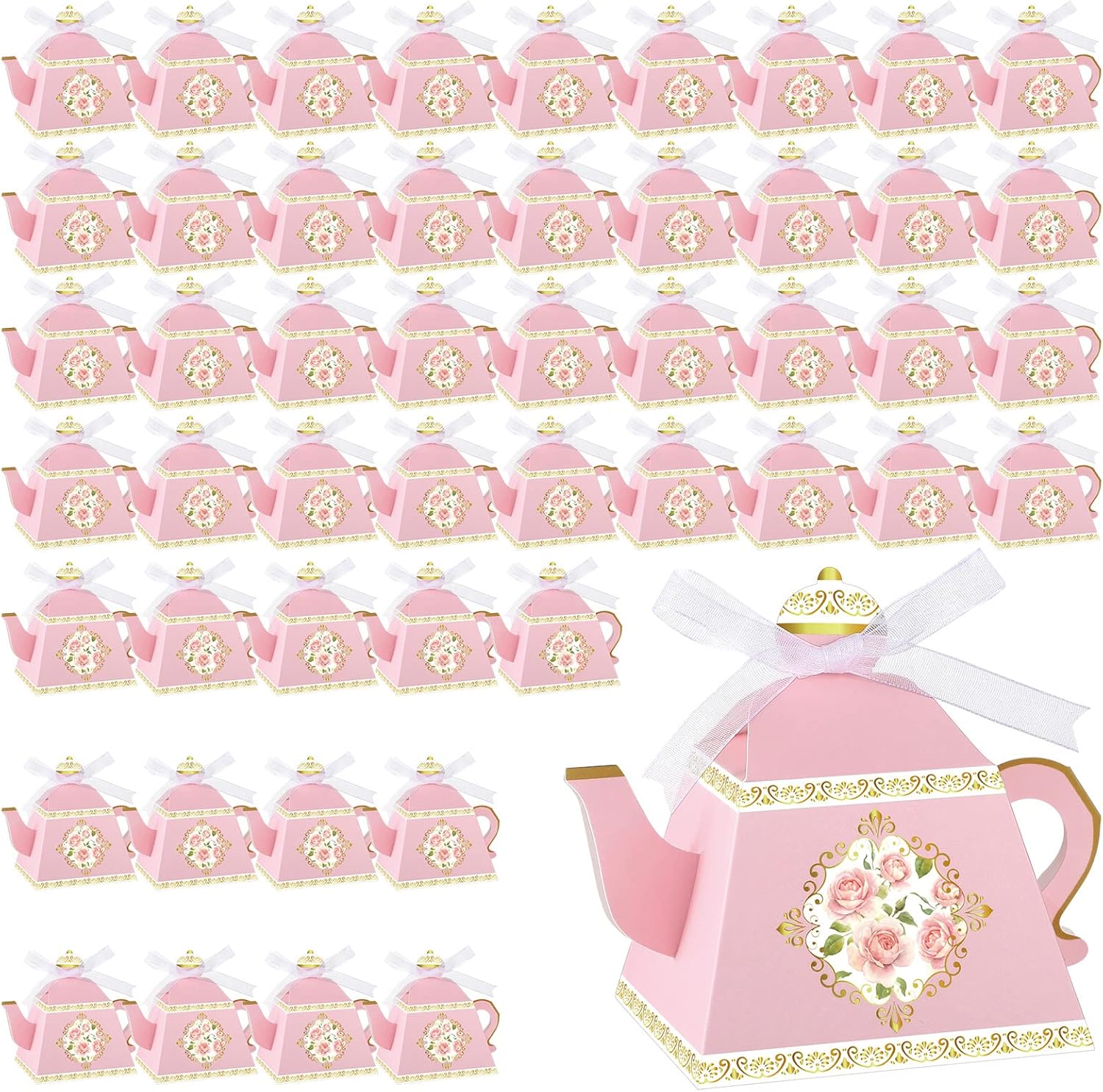 Amazon Fuutreo 50 Pcs Vintage Floral Teapot Box Flower Tea Party amazon-fuutreo-50-pcs-vintage-floral-teapot-box-flower-tea-party