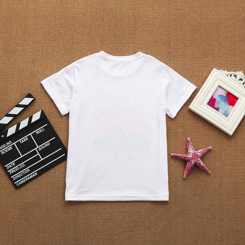 Kids Children Baby Girls Boys Letter Print Soft Tops Cute T-Shirt ...