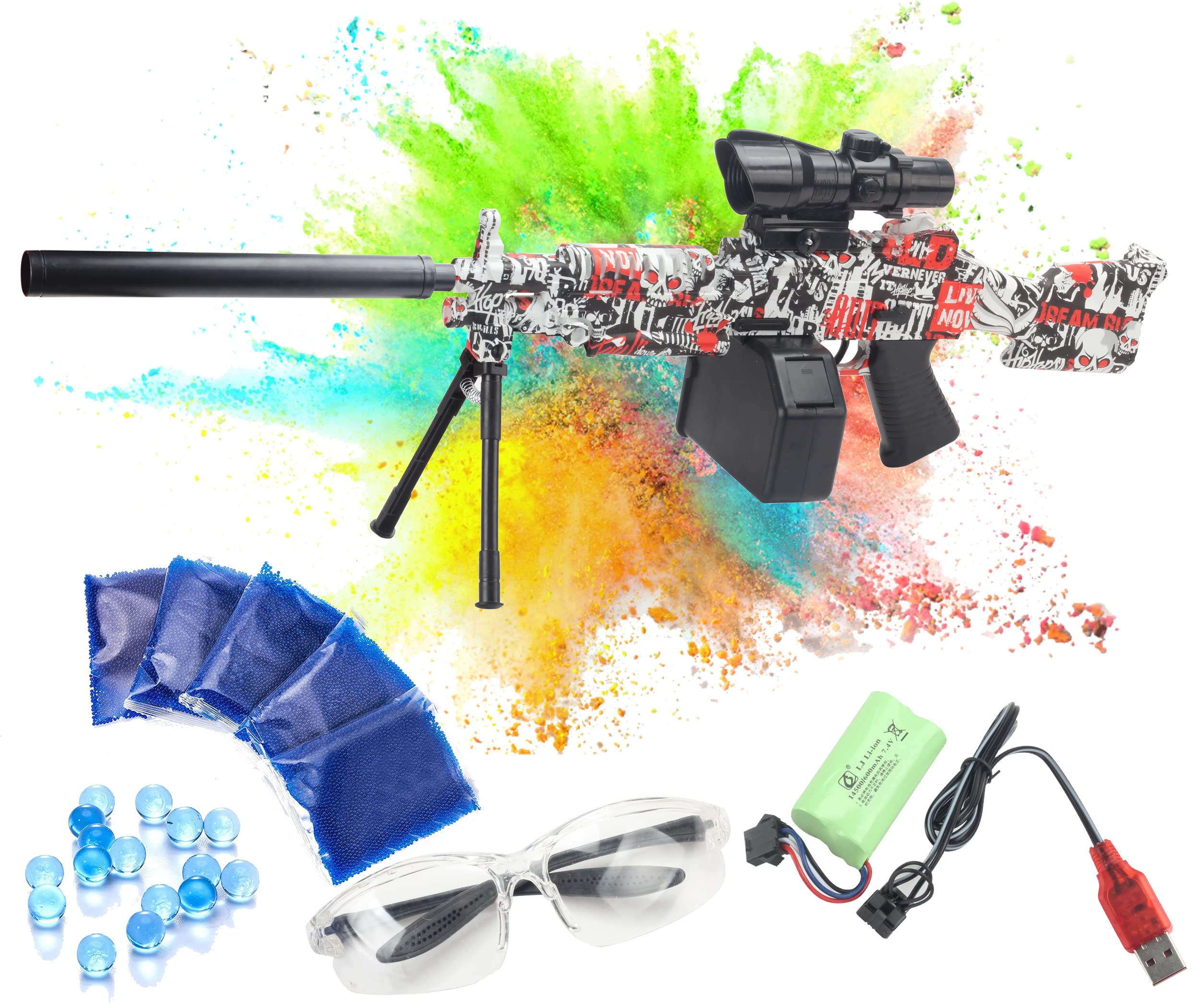Buy Sorviesw Electric Gel Ball Gun M249 Eco Friendly Splash Ball buy-sorviesw-electric-gel-ball-gun-m249-eco-friendly-splash-ball