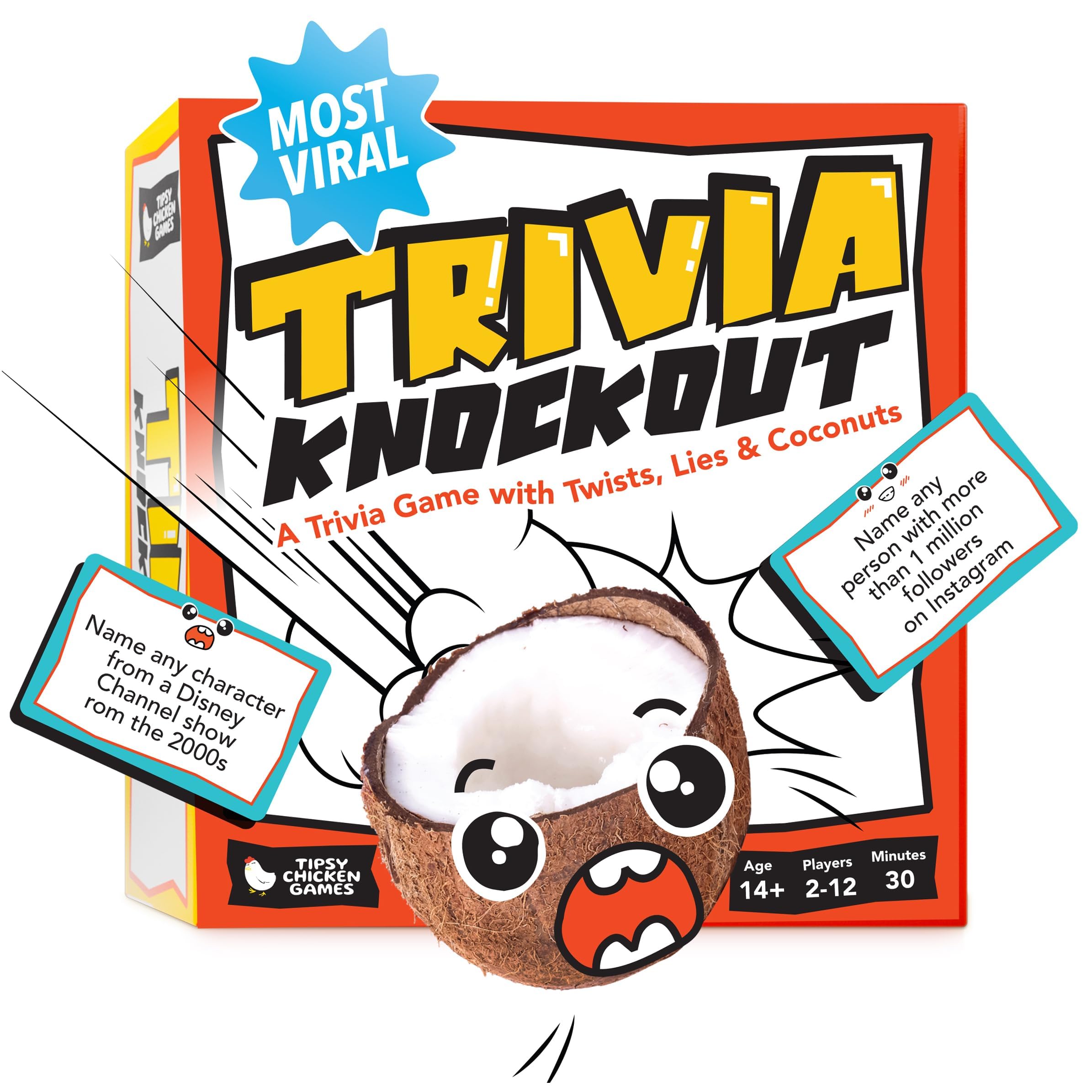 Amazon.com: Tiki Knockout: Trivia Game for Bluffers, Desired by Trivia ...