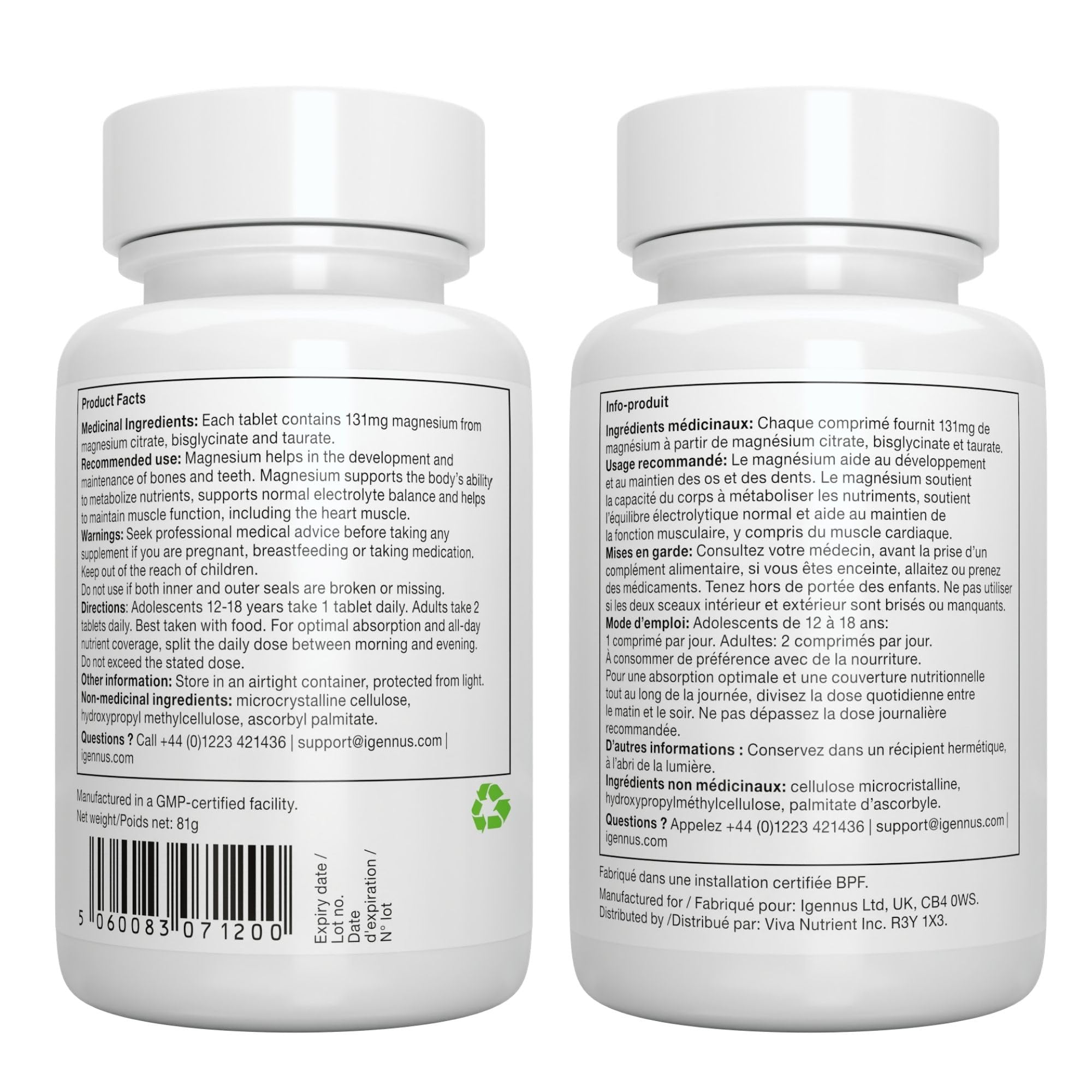 Snapklik.com : Advanced Triple Magnesium Complex, Taurate, Glycinate ...