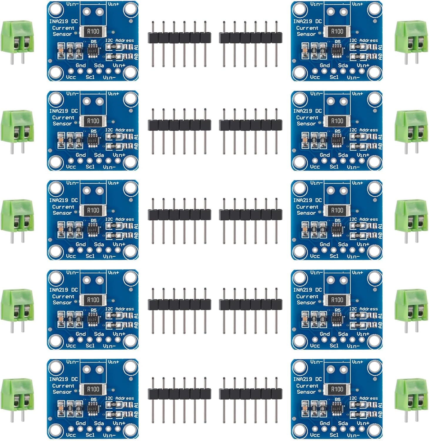 Amazon.com: ACEIRMC INA219 I2C Bi-Directional DC Current Power Supply ...