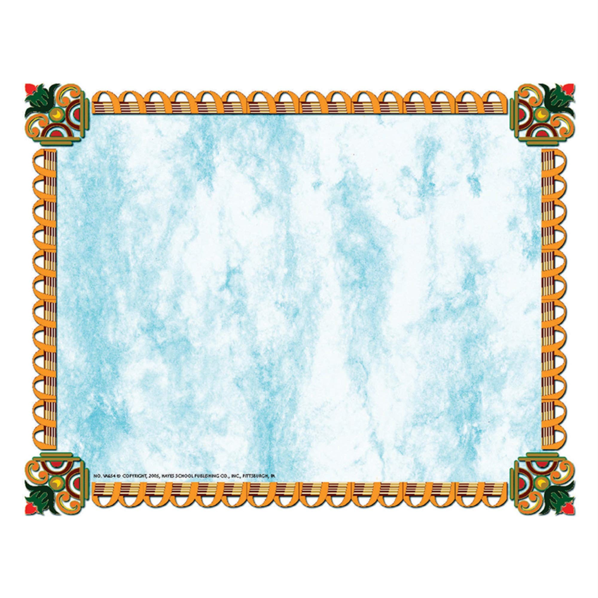 Kindergarten Certificate Borders