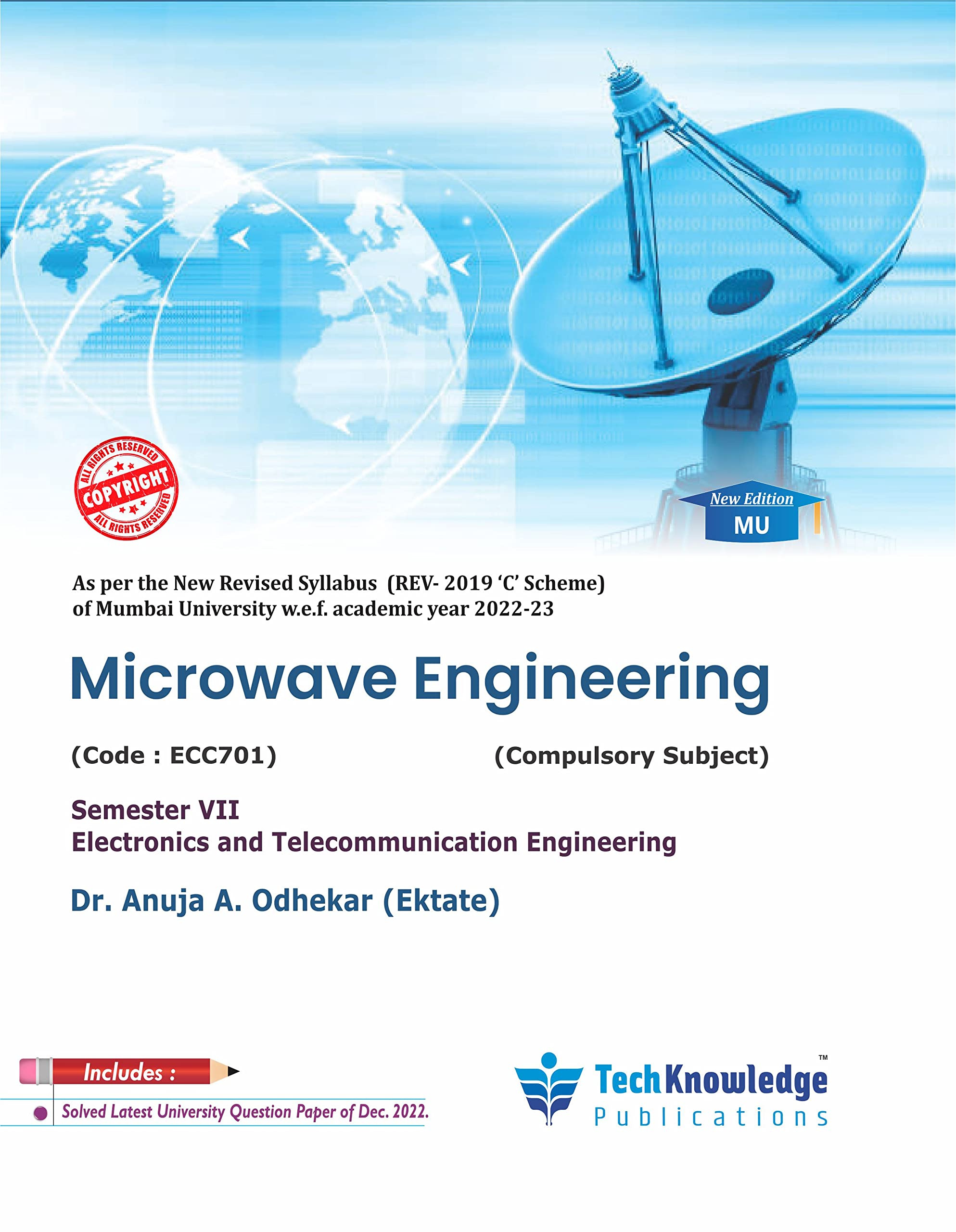 Buy Microwave Engineering For Mumbai University B.E. E &TC Engineering ...