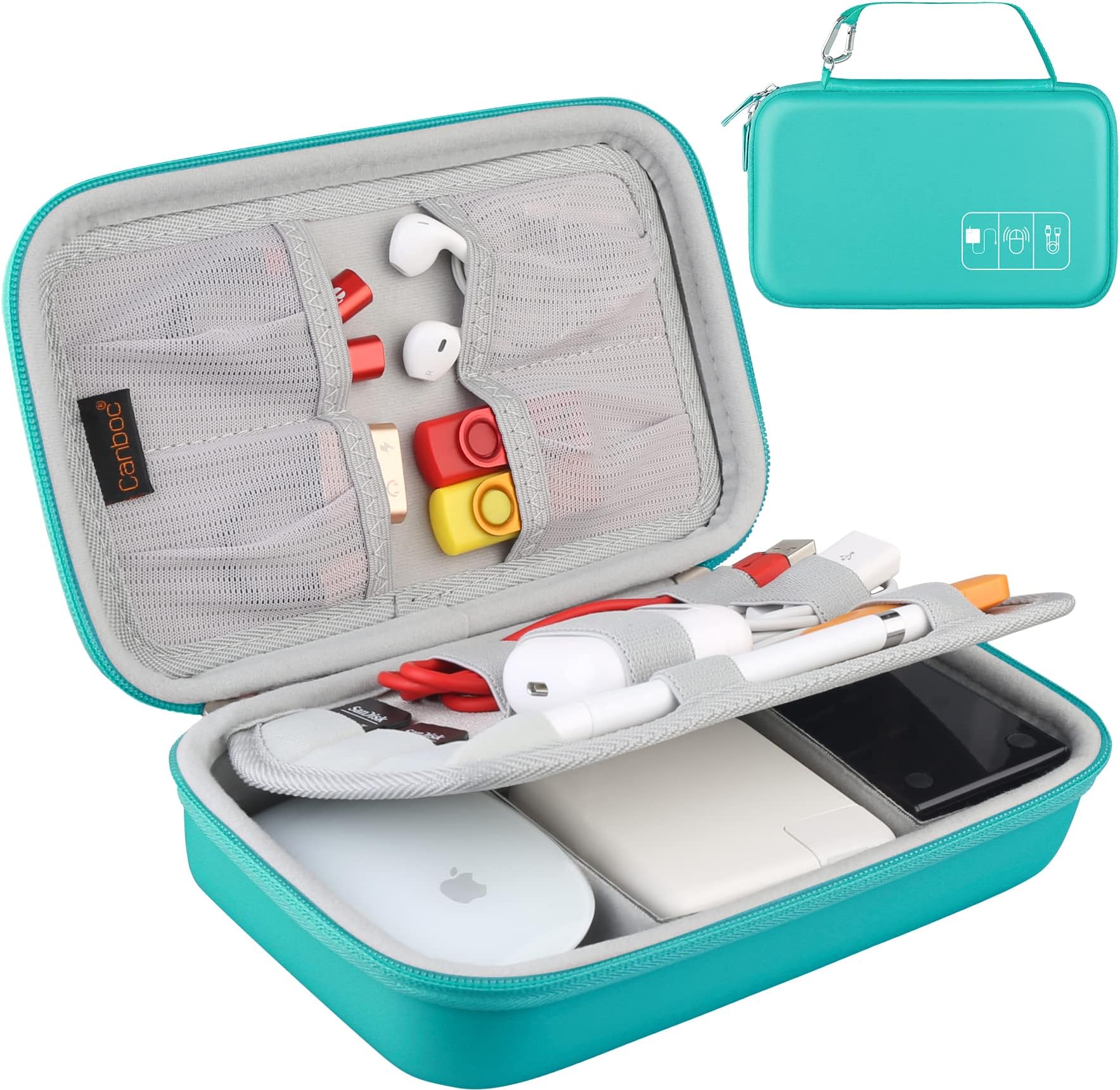 Amazon.com: Hard Electronic Organizer Travel Case Electronics ...