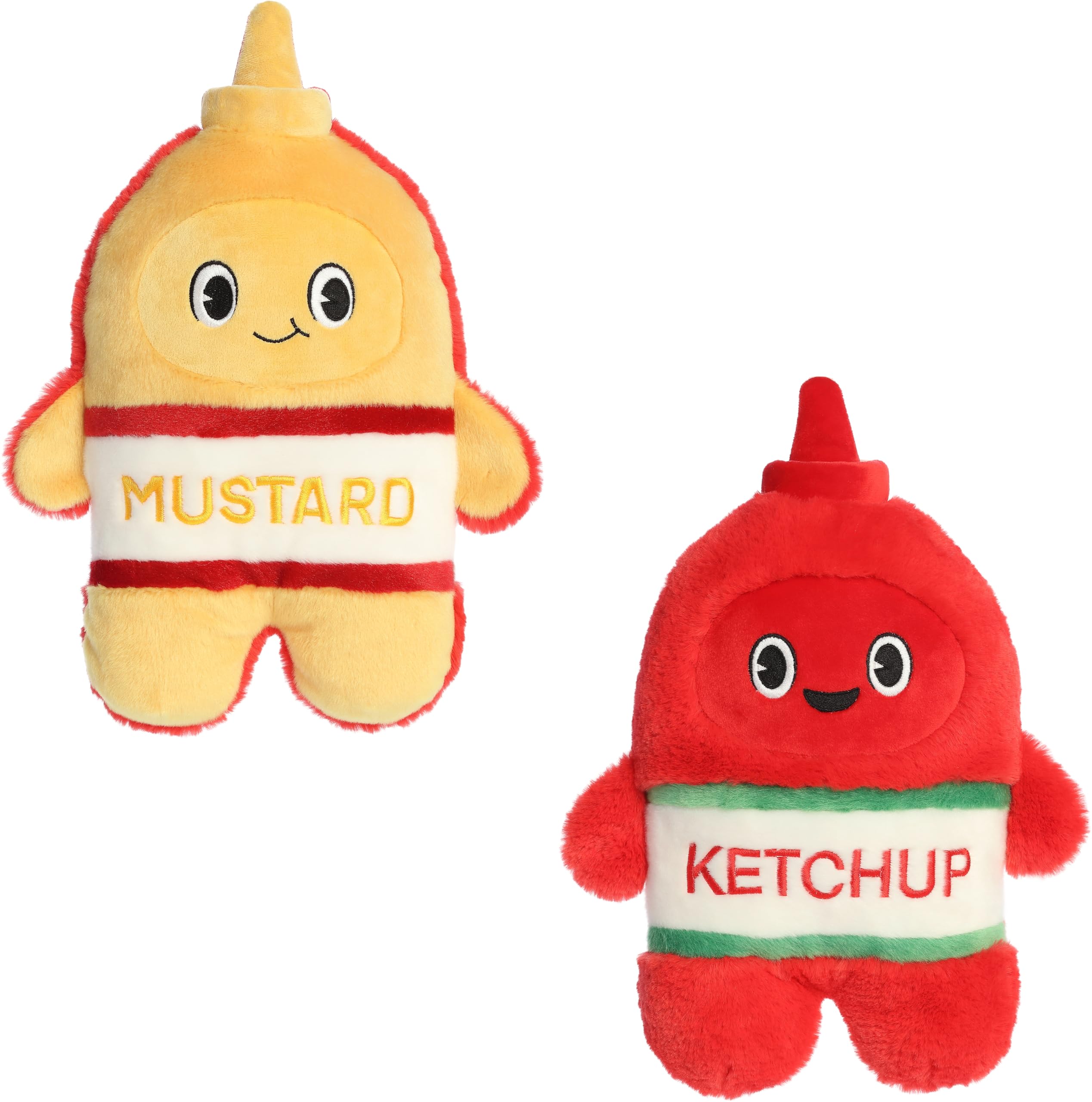 Amazon.com: Aurora® Interactive Flipovers™ Mustard & Ketchup Stuffed ...