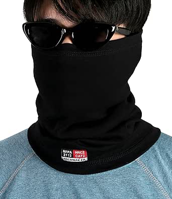 BOCOMAL FR Neck Gaiters Face Mask 7oz Mightweight Flame Resistant ...