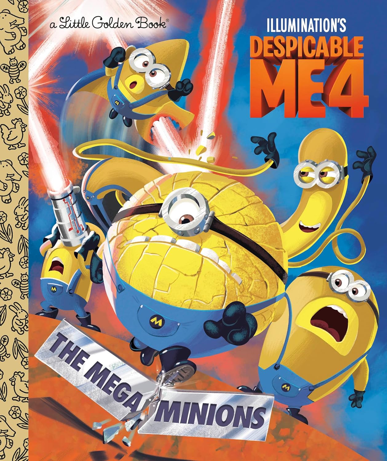 Amazon | The Mega-Minions (Despicable Me 4) (Little Golden Book ... Amazon | The Mega-Minions (Despicable Me 4) (Little Golden Book ...