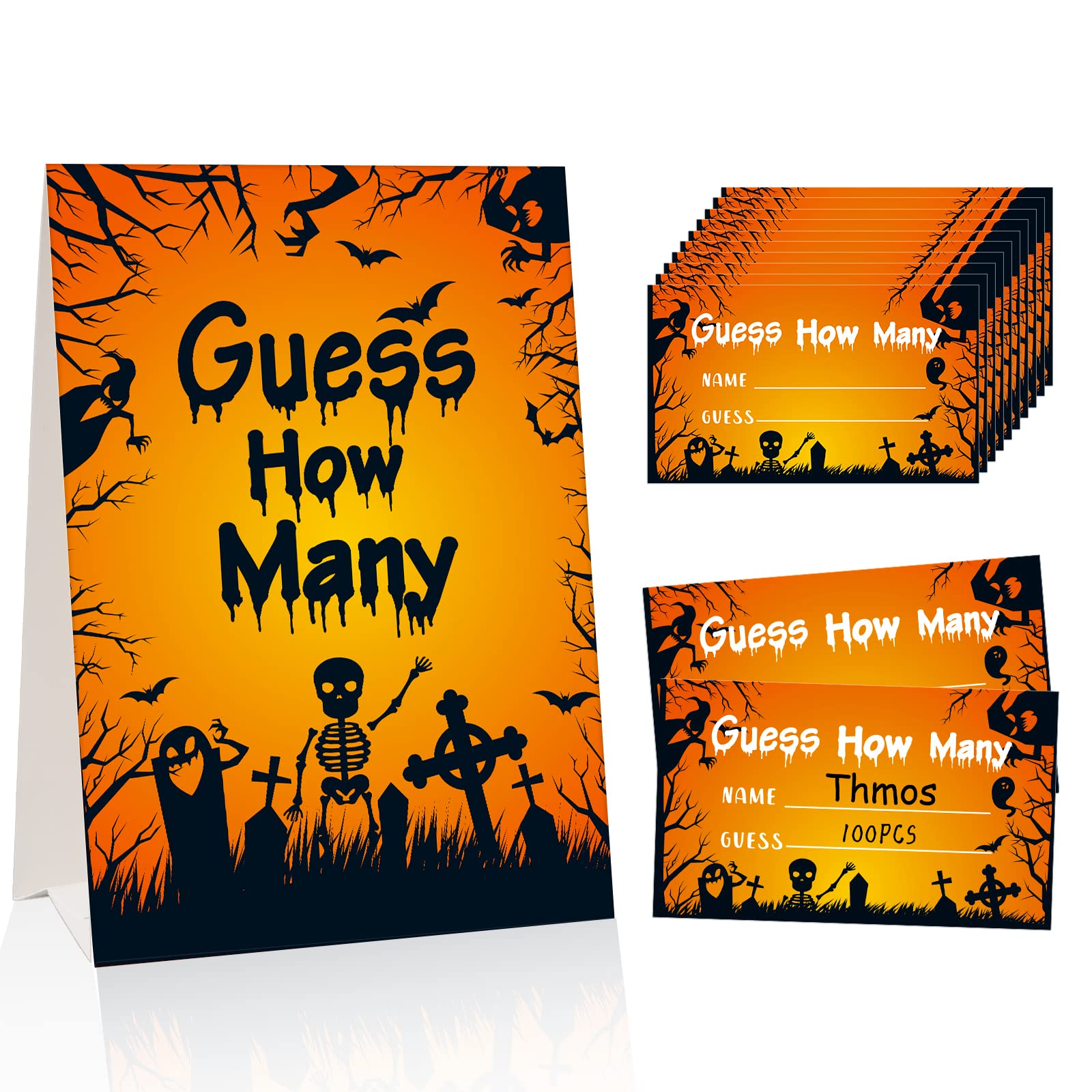 Guess How Many Halloween Ideas