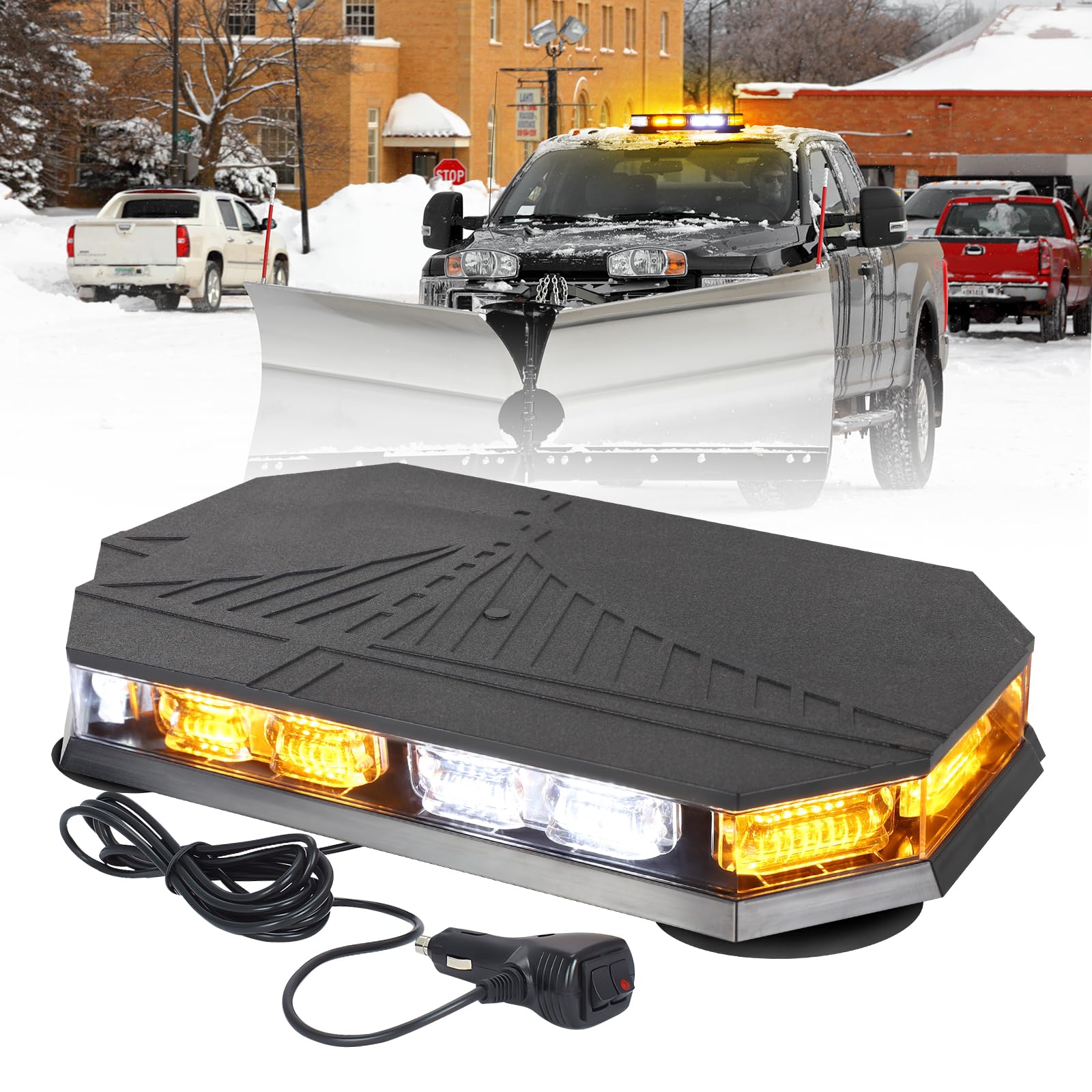 OPP ULITE 3 Color Led Strobe Lights 60 Flashing Mode, 102-Led, 14inch ...