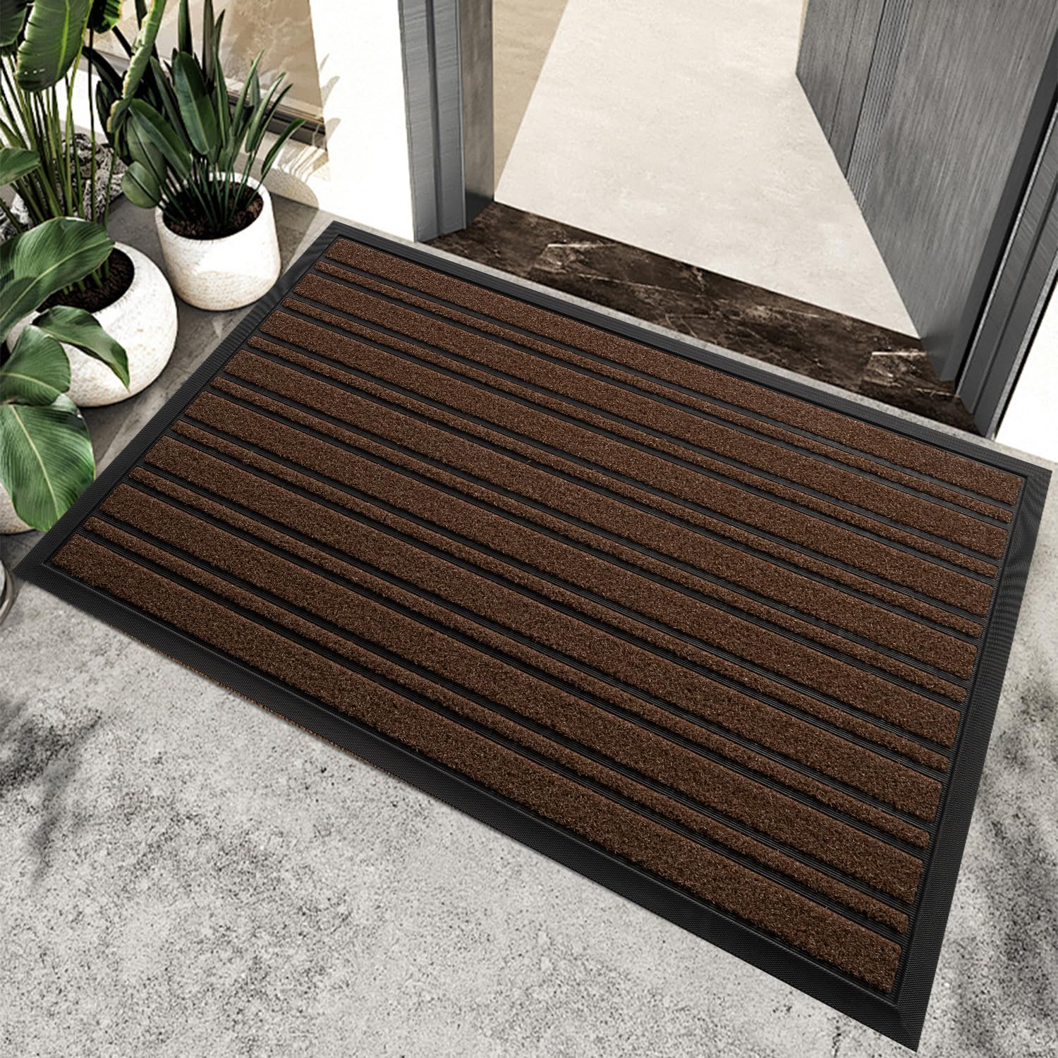 Amazon.com: BEHERO Door Mat Outdoor Entrance, Extra Durable Front Door ...
