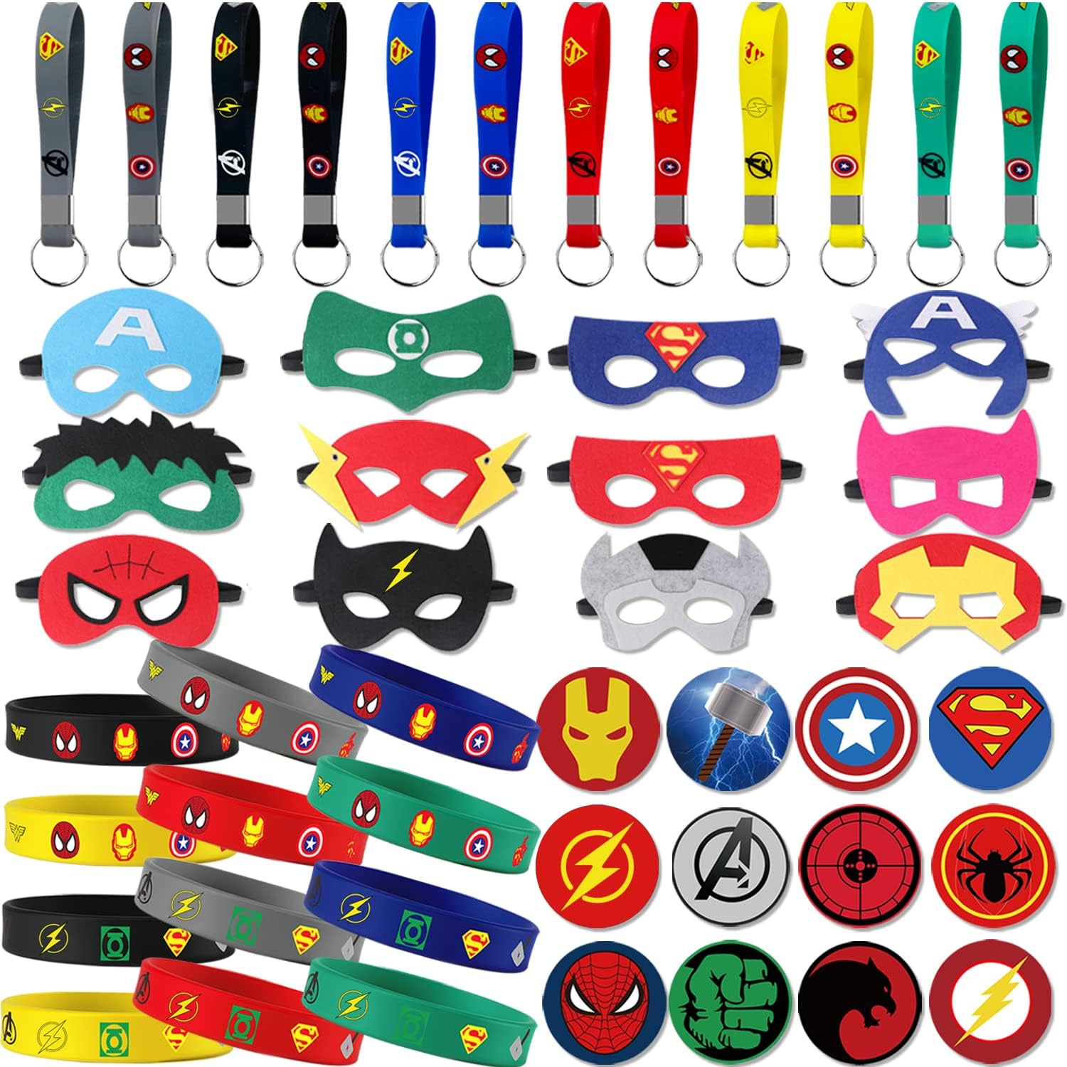 Amazon.com: Hero Party Favor Boxes 24 PCS Hero Action Sign Party Treat ...