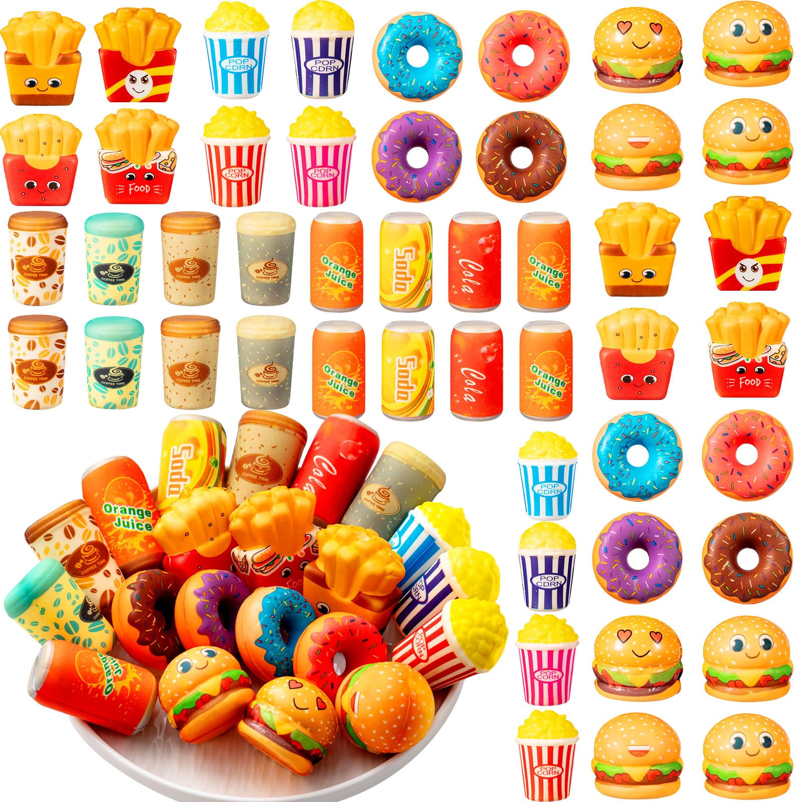 Amazon.com: Leyndo 50 Pcs Small Soft Sensory Fidget Party Favors Slow ...