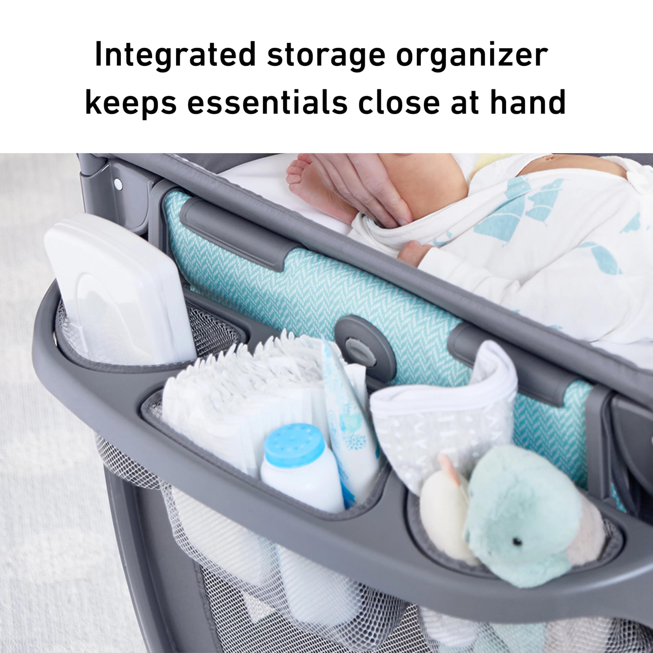 Snapklik.com : Graco Pack N Play Care Suite Bassinet Playard