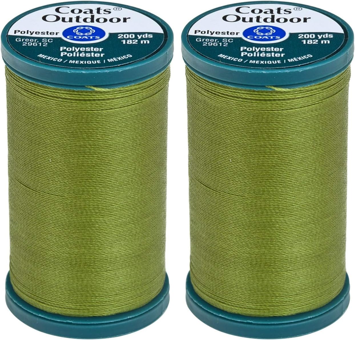 Amazon.com: Coats 2-Pack Bundle - Outdoor Living Thread 200 Yards Each ...