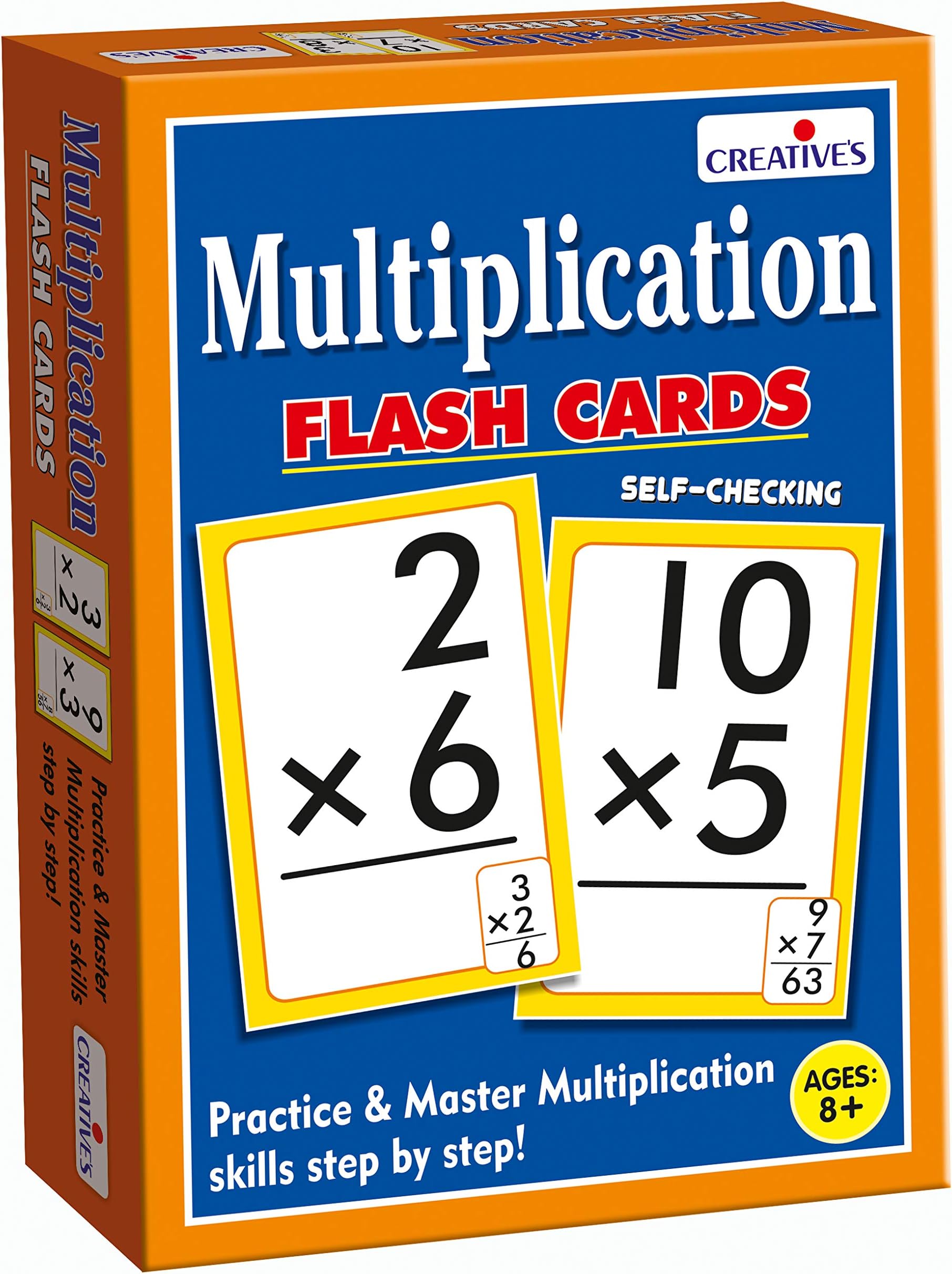 Buy Creative's Multiplication Flash Cards | 40 Double Sided | Math ...