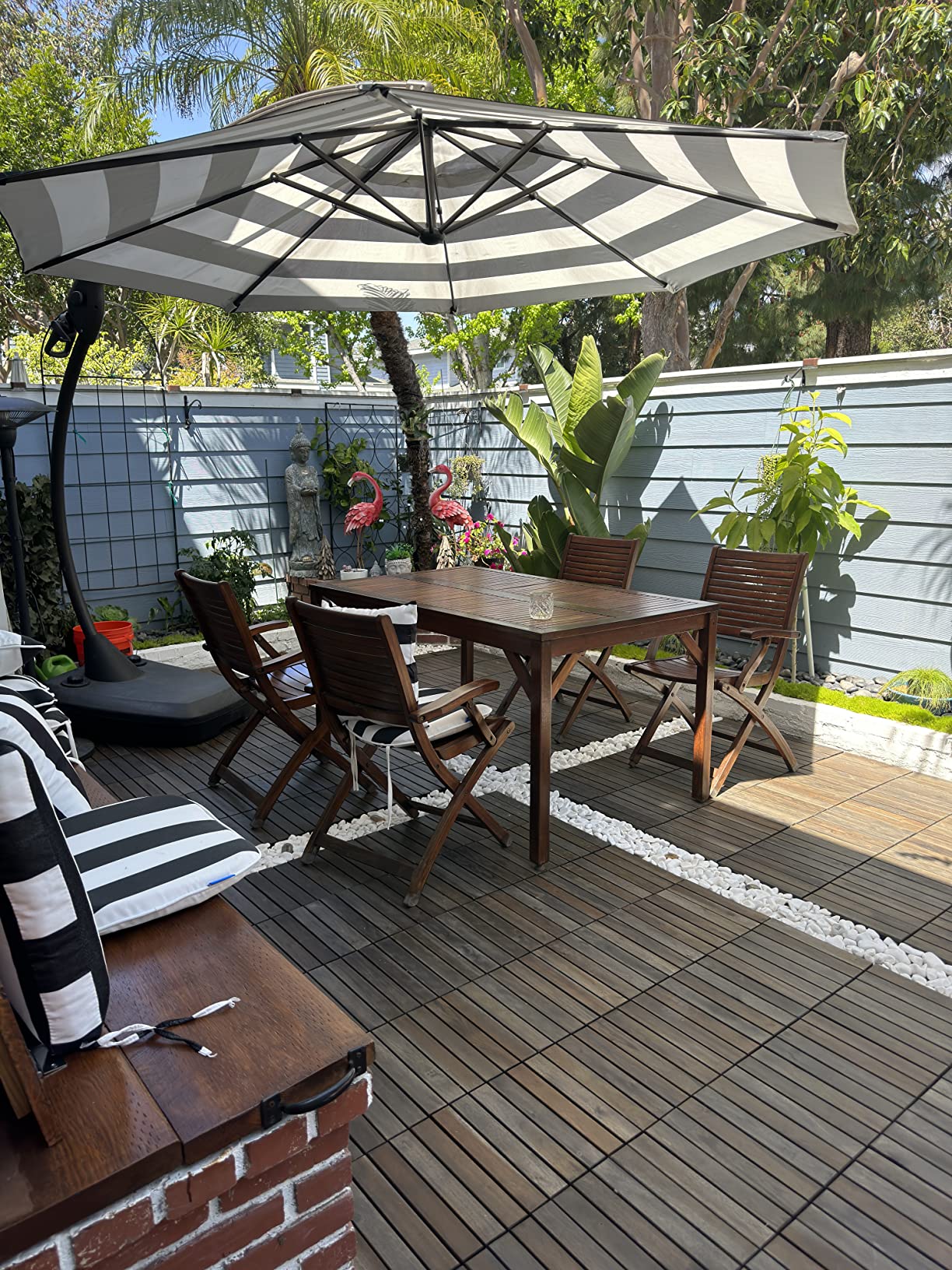 $4/mo - Finance Interlocking Deck Tiles (2 Square feet/Boxes of 2 pcs ...