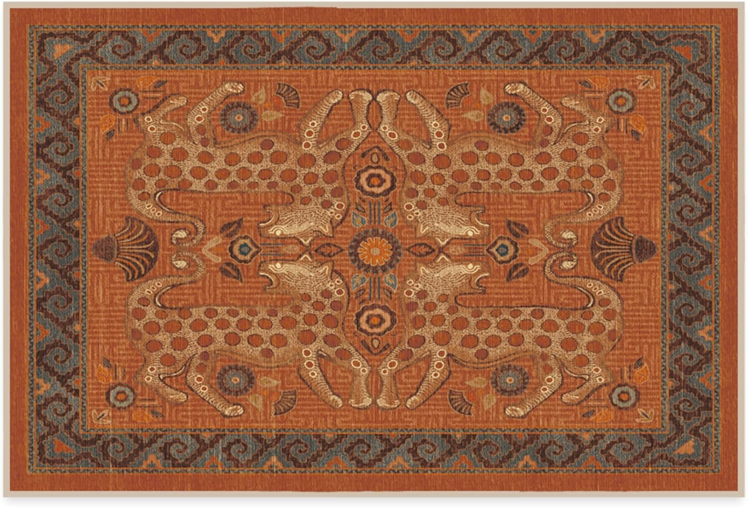 Amazon.com: RUGGABLE x Justina Blakeney Machine Washable Area Rug ...