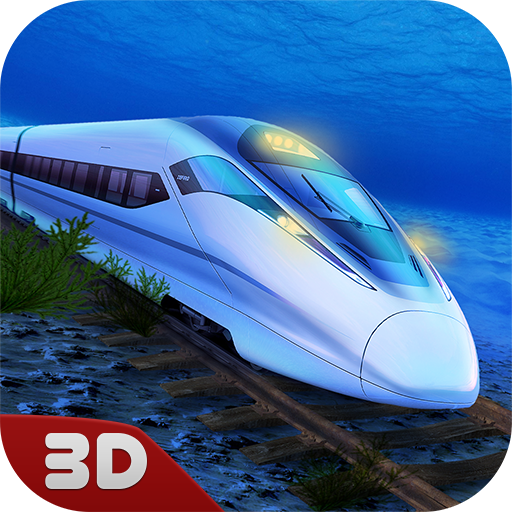Underwater Train Racing Simulator 3D: Train Station Cargo Transport ...