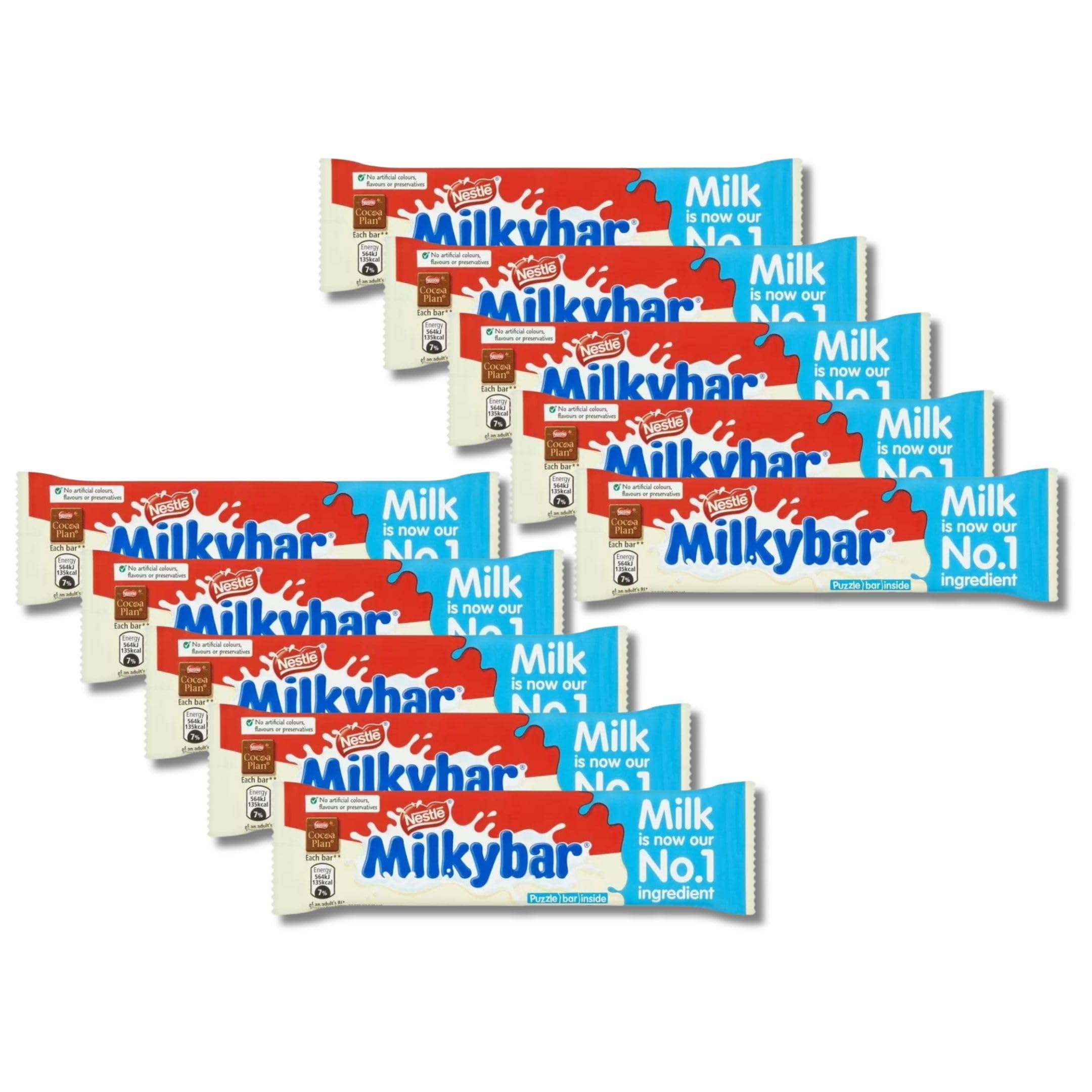 Buy Milky Bar Chocolate Multipack Milkybar White Chocolate Kids Bars ...