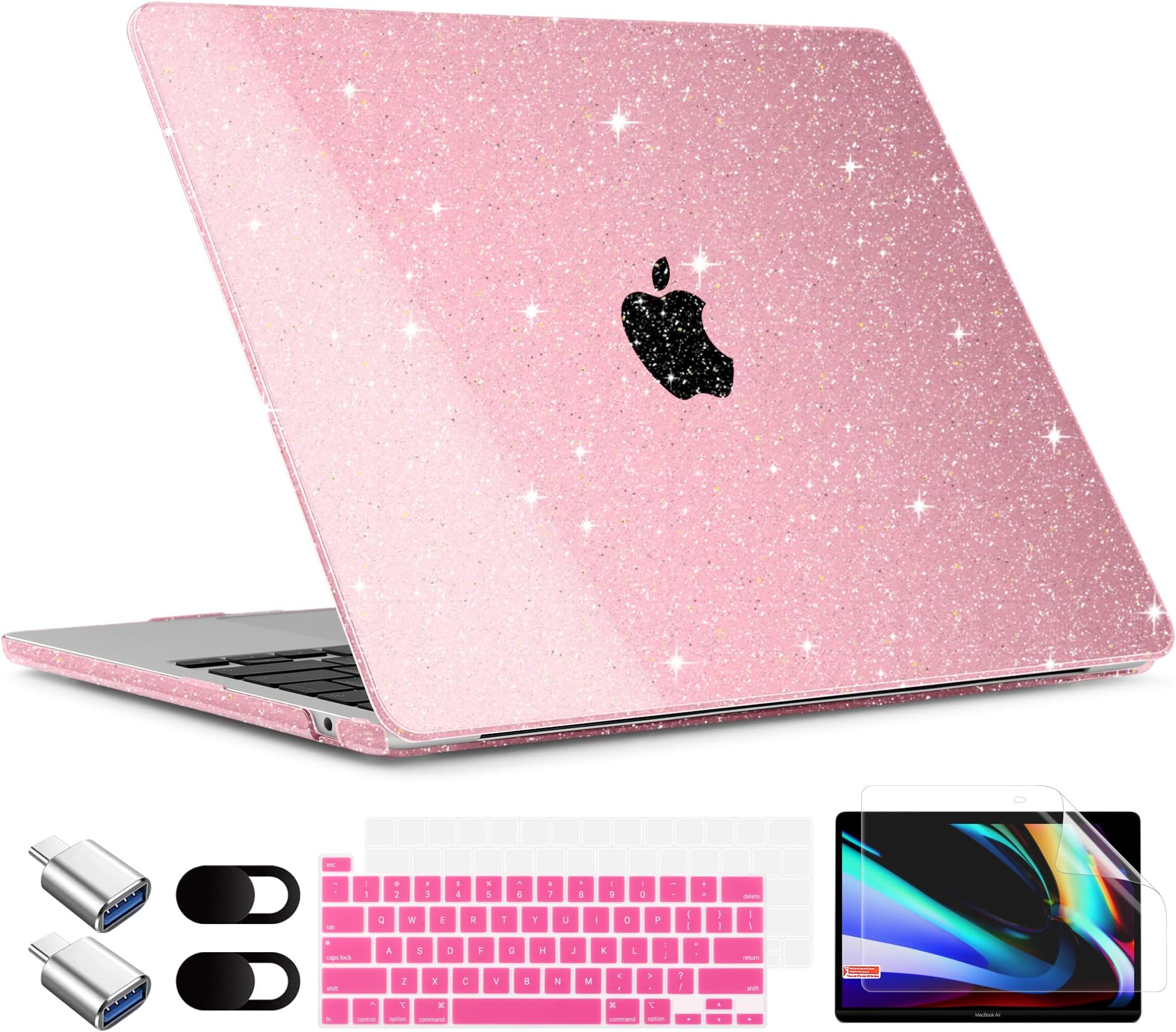 Amazon.com: Anban Compatible with MacBook Pro 13 inch Case M2 2025 2024 ...