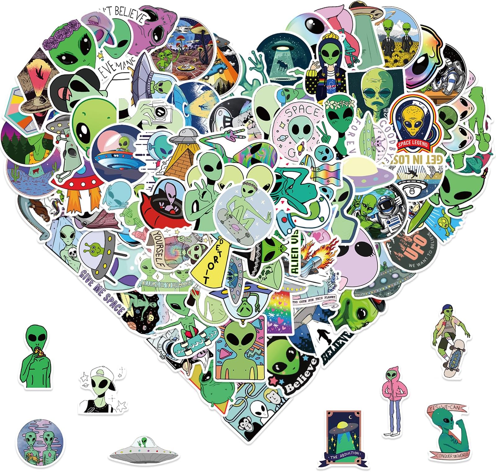 Amazon.com - Space Exploration Alien Outer Space Galaxy Patch Inspired ...