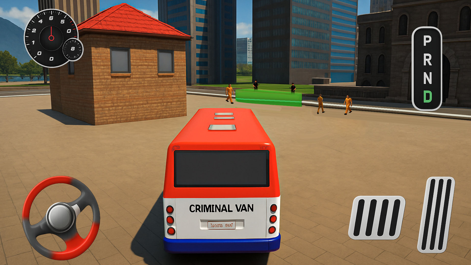 US Police Prison Bus Transport Simulator 2025: Jail Van Driving Duty ...
