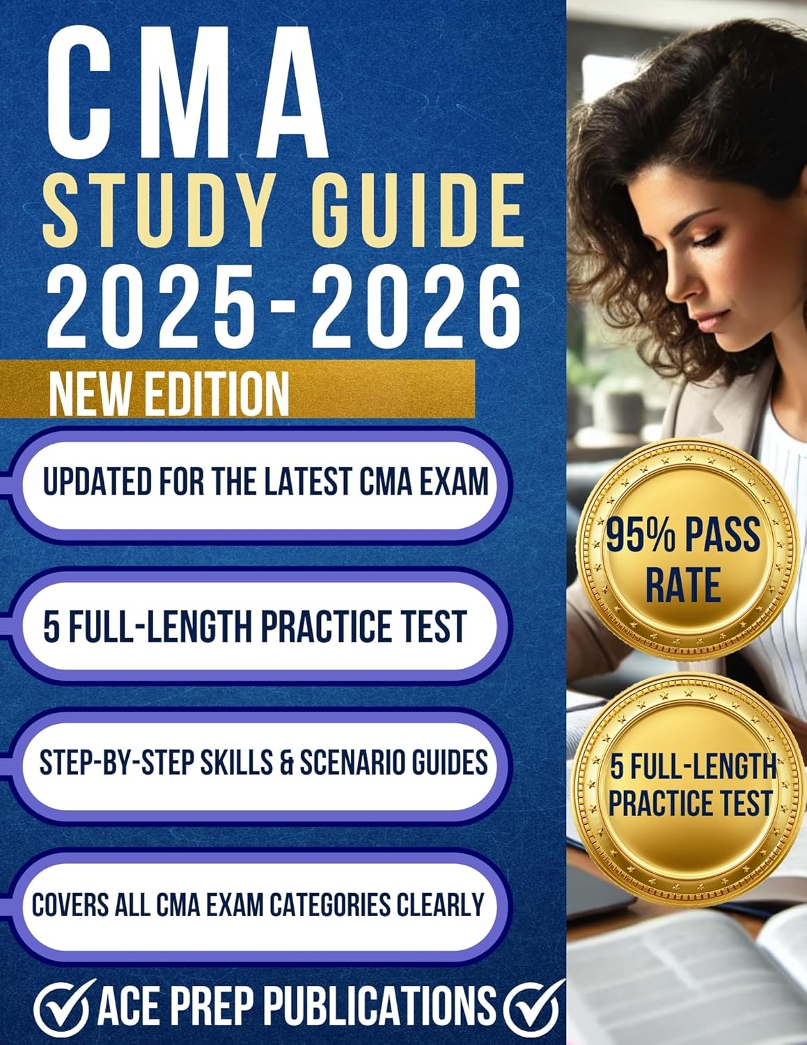 Amazon.com: CMA STUDY GUIDE 2025-2026: 5 Full-Length Practice Tests ...