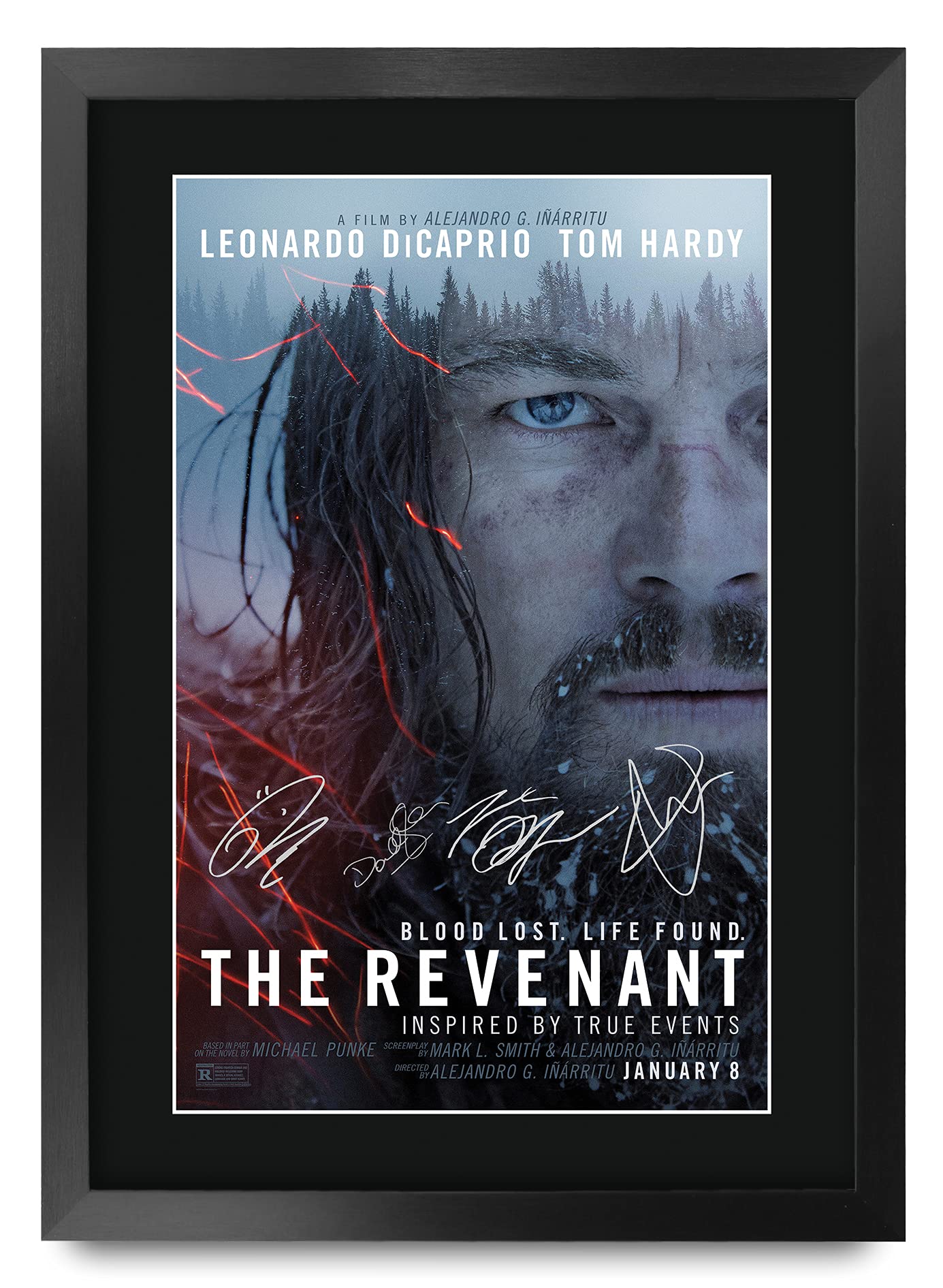 Amazon.com: HWC Trading The Revenant Movie Poster Leo DiCaprio Tom ...