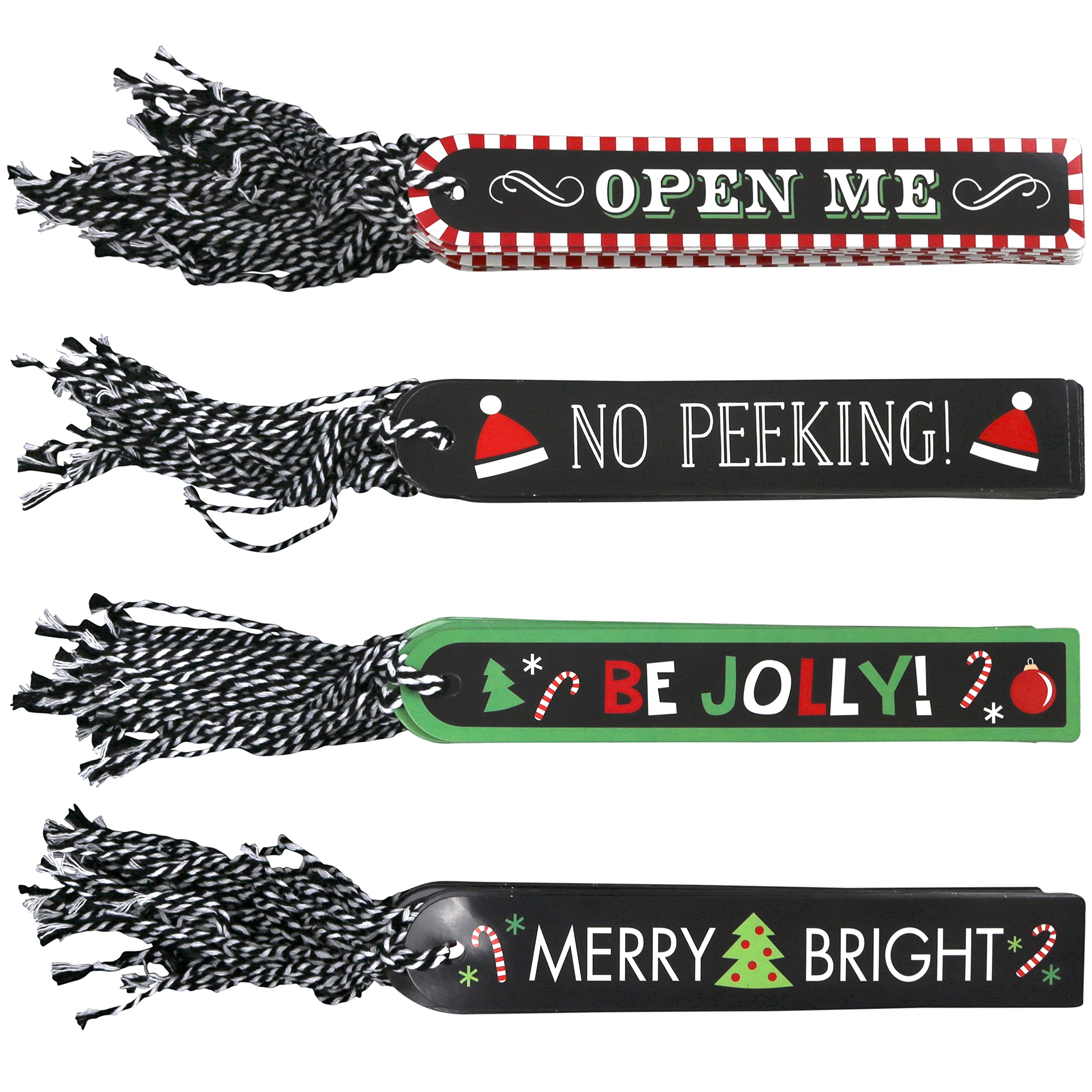 Snapklik.com : Iconikal Christmas Bookmark Long Tie-On Gift Tags