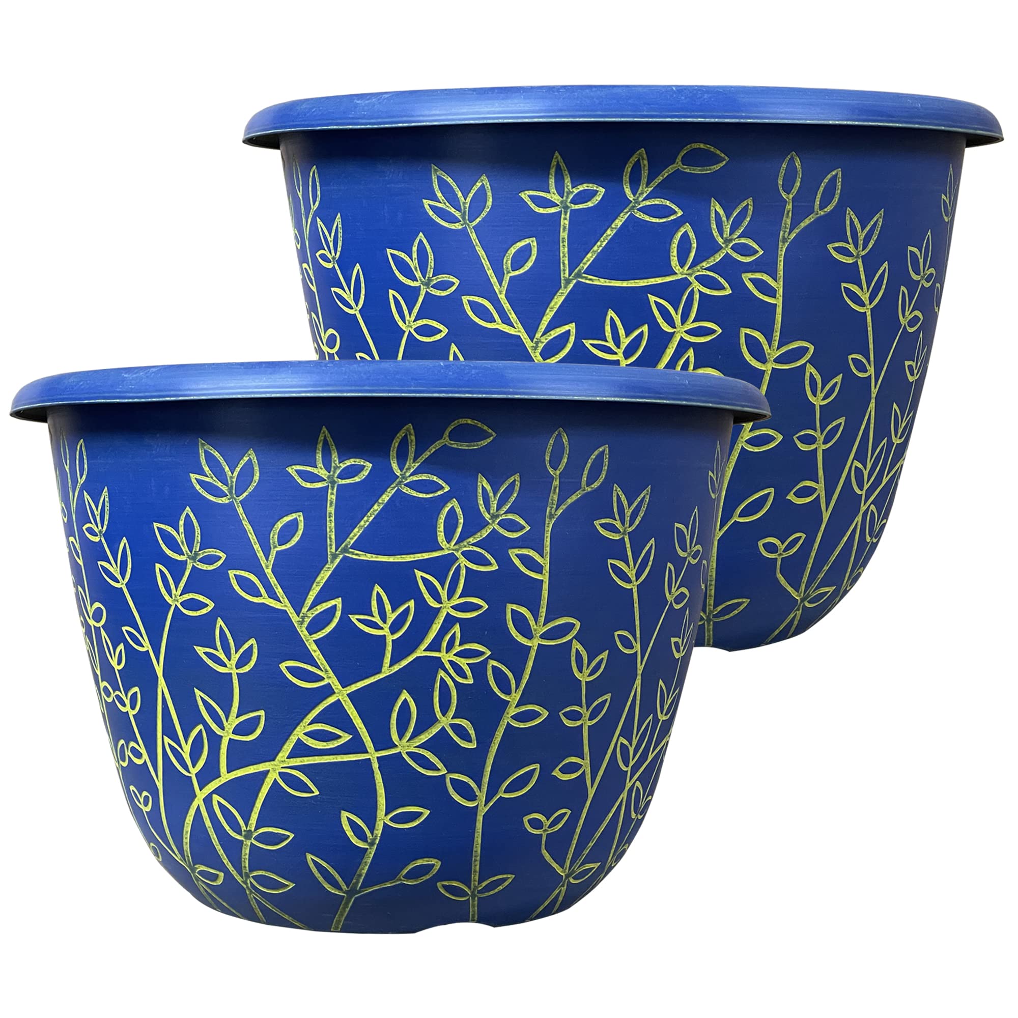 SG Traders Premium Plant Pots Suitable For Indoor Outdoor Use, Includes ...