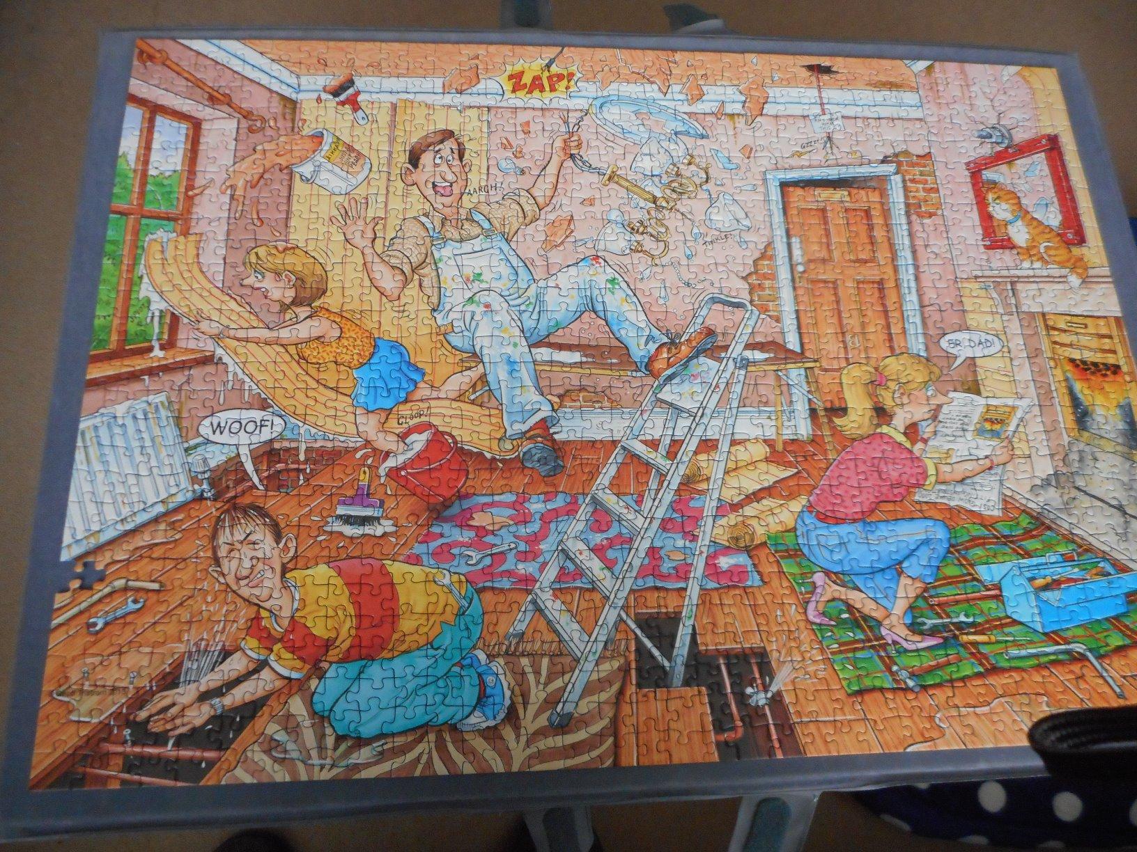 Ravensburger WHAT IF? No. 3 - Home Makeover1000pc Jigsaw Puzzle ...