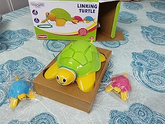 Buy Giggles - Linking Turtle, 2 in Pull Along Toy, Walking, Stacking ...