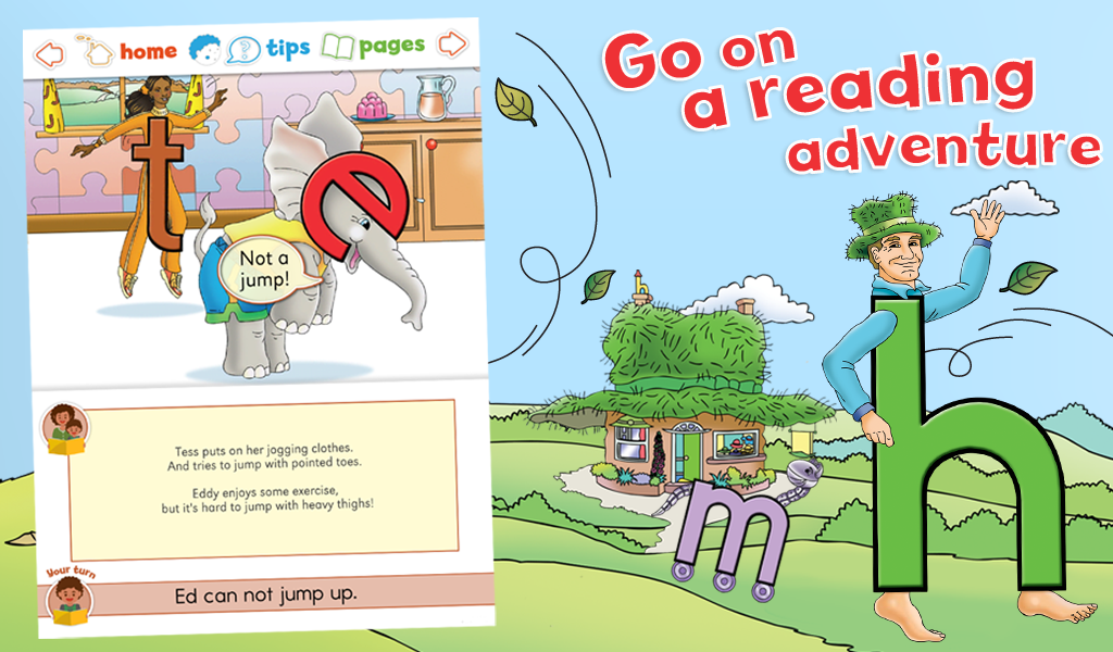 Letterland Stories: Harry Hat Man, Impy Ink & Jumping Jim - App on ...