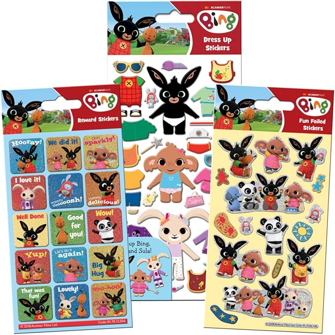 Paper Projects Bing Super Sticker Pack | Big Bundle for Scrapbooking ...