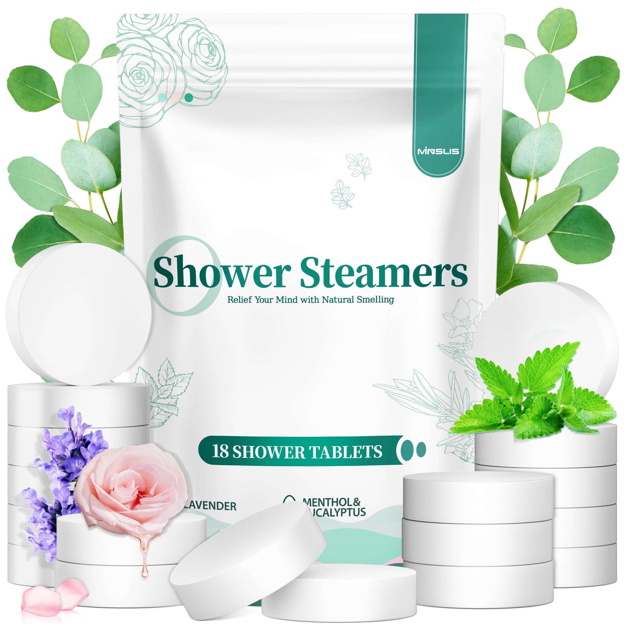 Amazon.com: Shower Steamers Aromatherapy, 18-Pack Essential Oil Shower ...