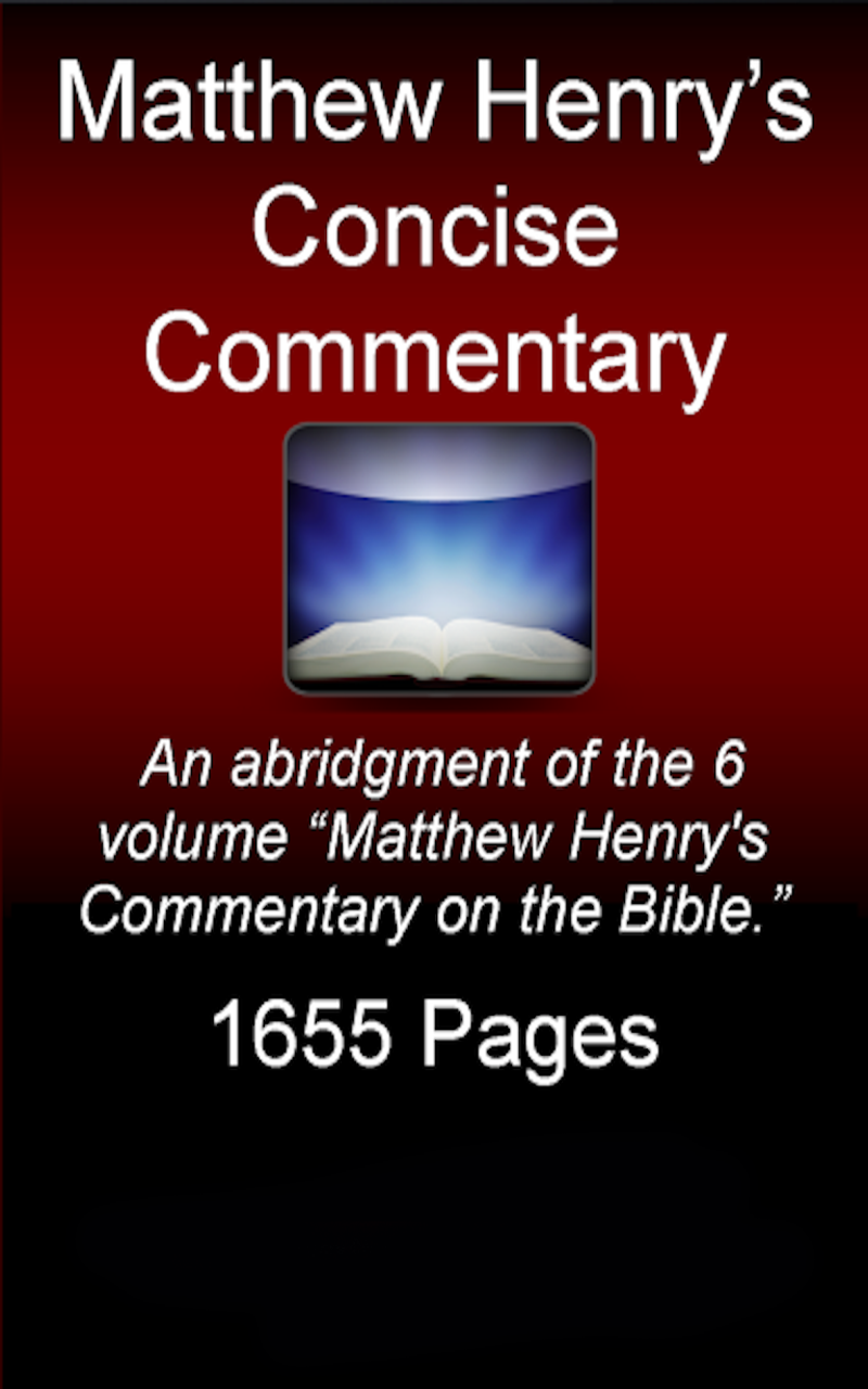 Matthew Henry Concise Commentary (Ultra) - App on Amazon Appstore