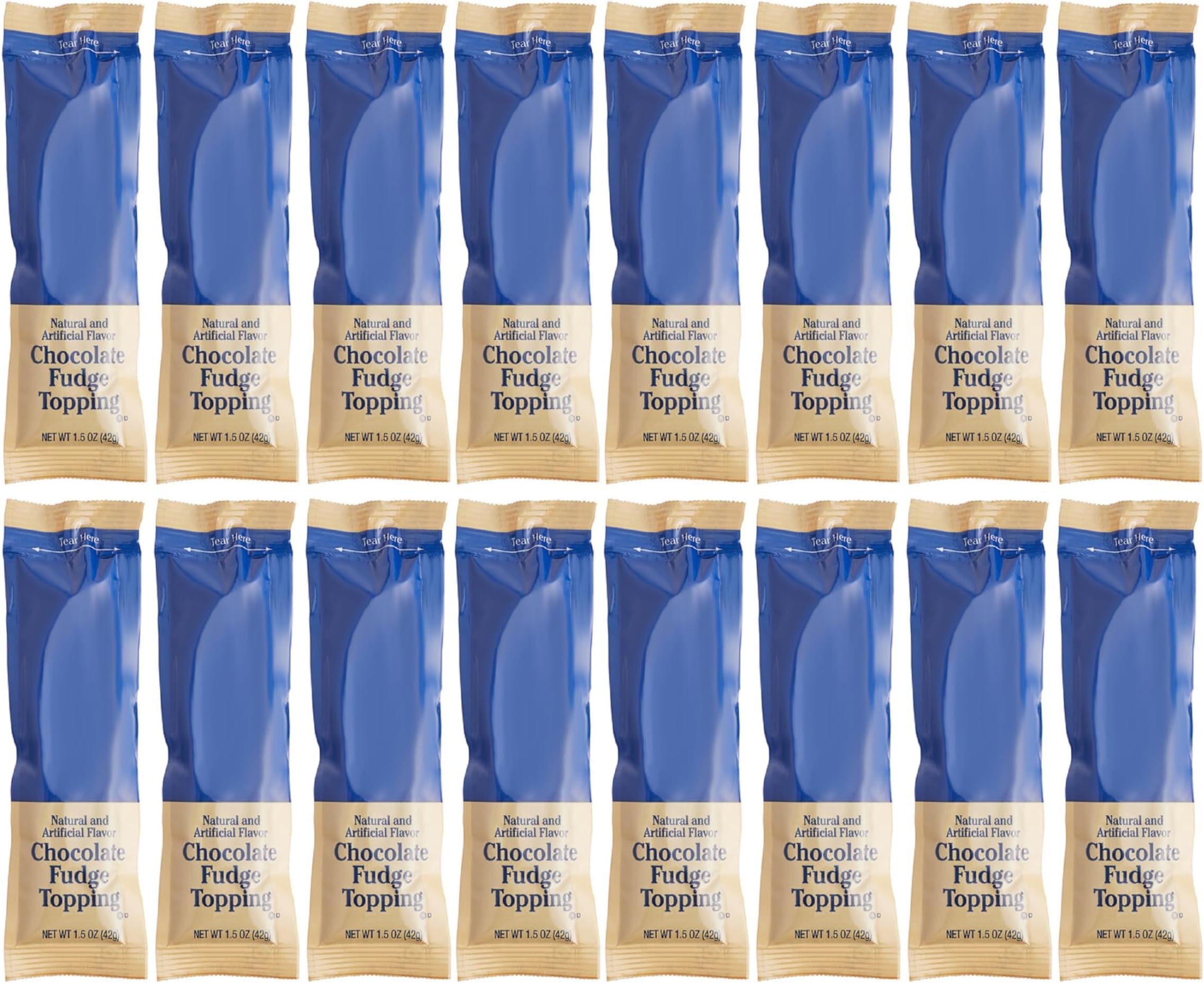 Amazon.com : Chocolate Fudge Portion Control Packets 1.5 oz - Pack of ...