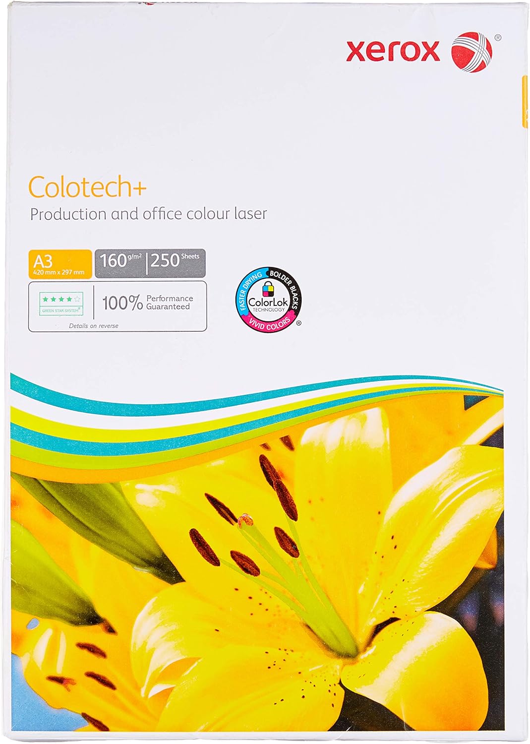 Xerox Colotech+ Premium White Paper 160gsm A3 Ream of 250 Sheets ...