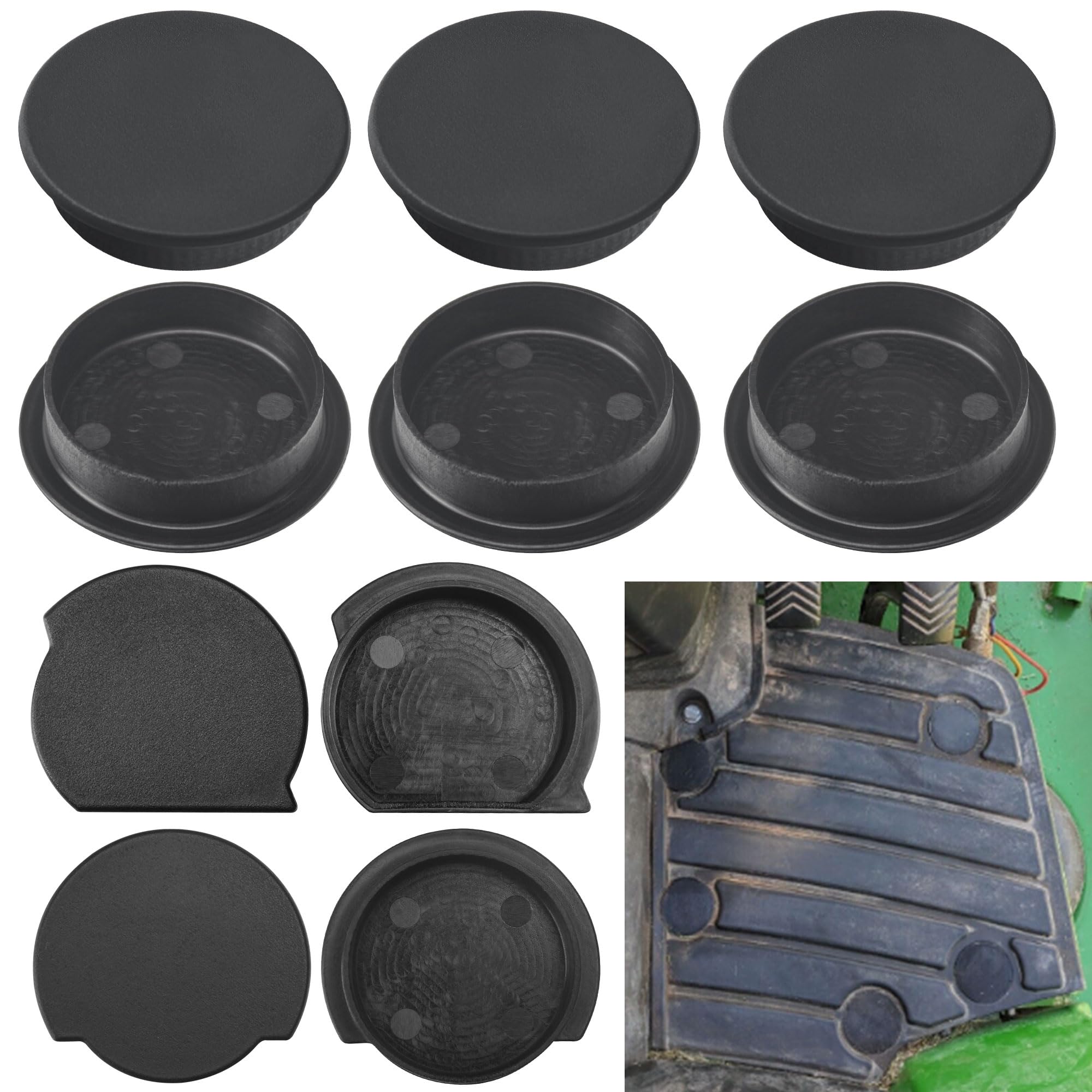 Amazon.com: EZYPAK (Set of 10) Floor Caps Plugs for Jo-hn Deere 1025R ...
