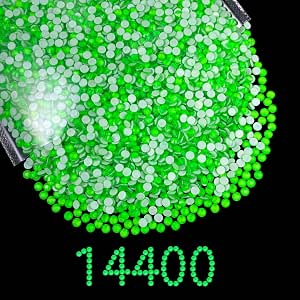 Amazon.com: Hotfix Rhinestones Bulk,14400pcs Glass Gems Rhinestone ...