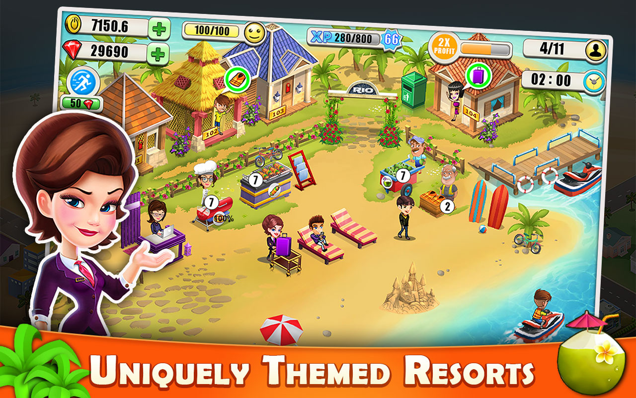 Resort Tycoon : Hotel Game - Dream Adventure Story - App on Amazon Appstore